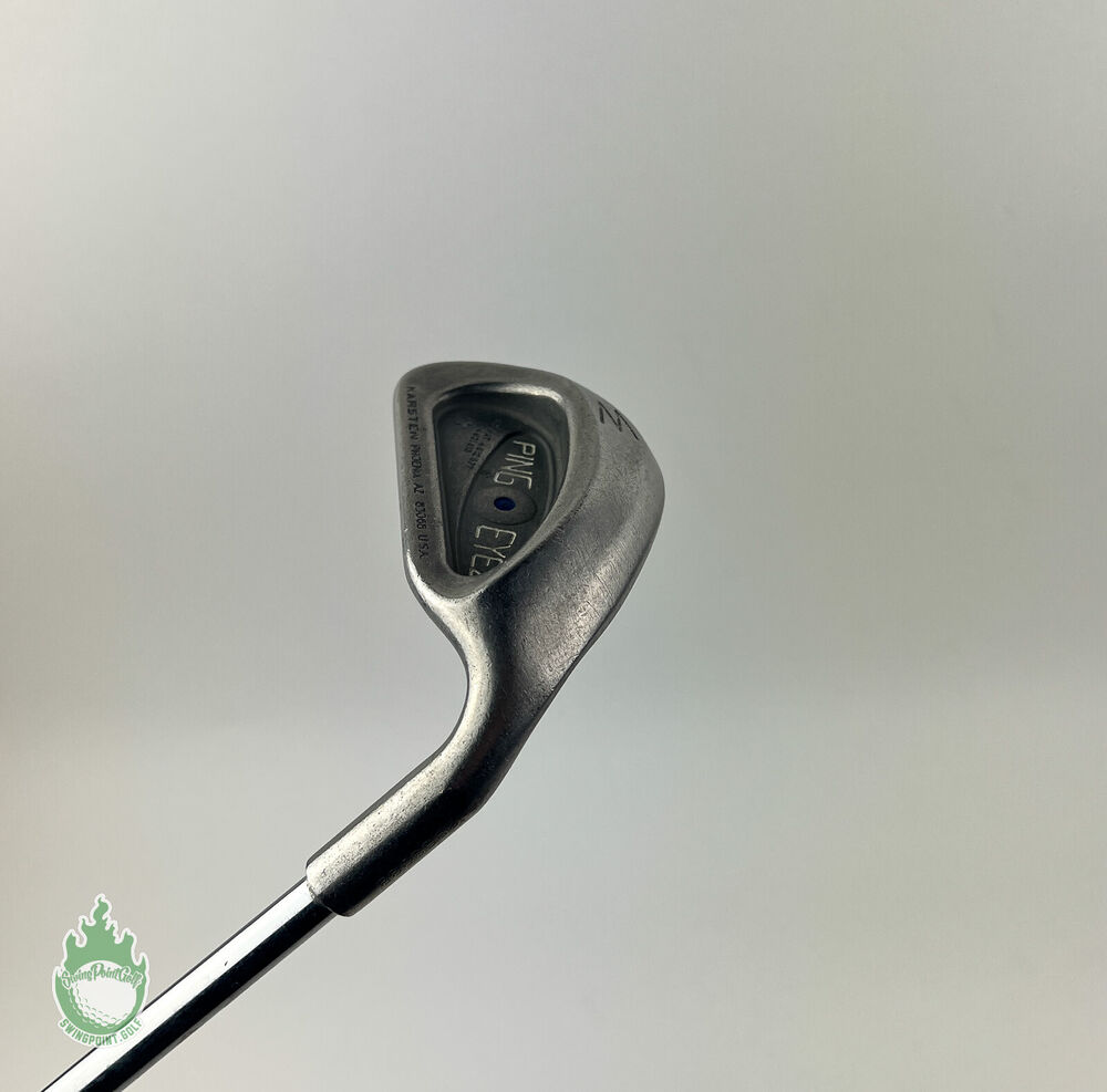 Used RH Ping Karsten Blue Dot Ping Eye 2 W Pitching Stiff Flex Steel ...