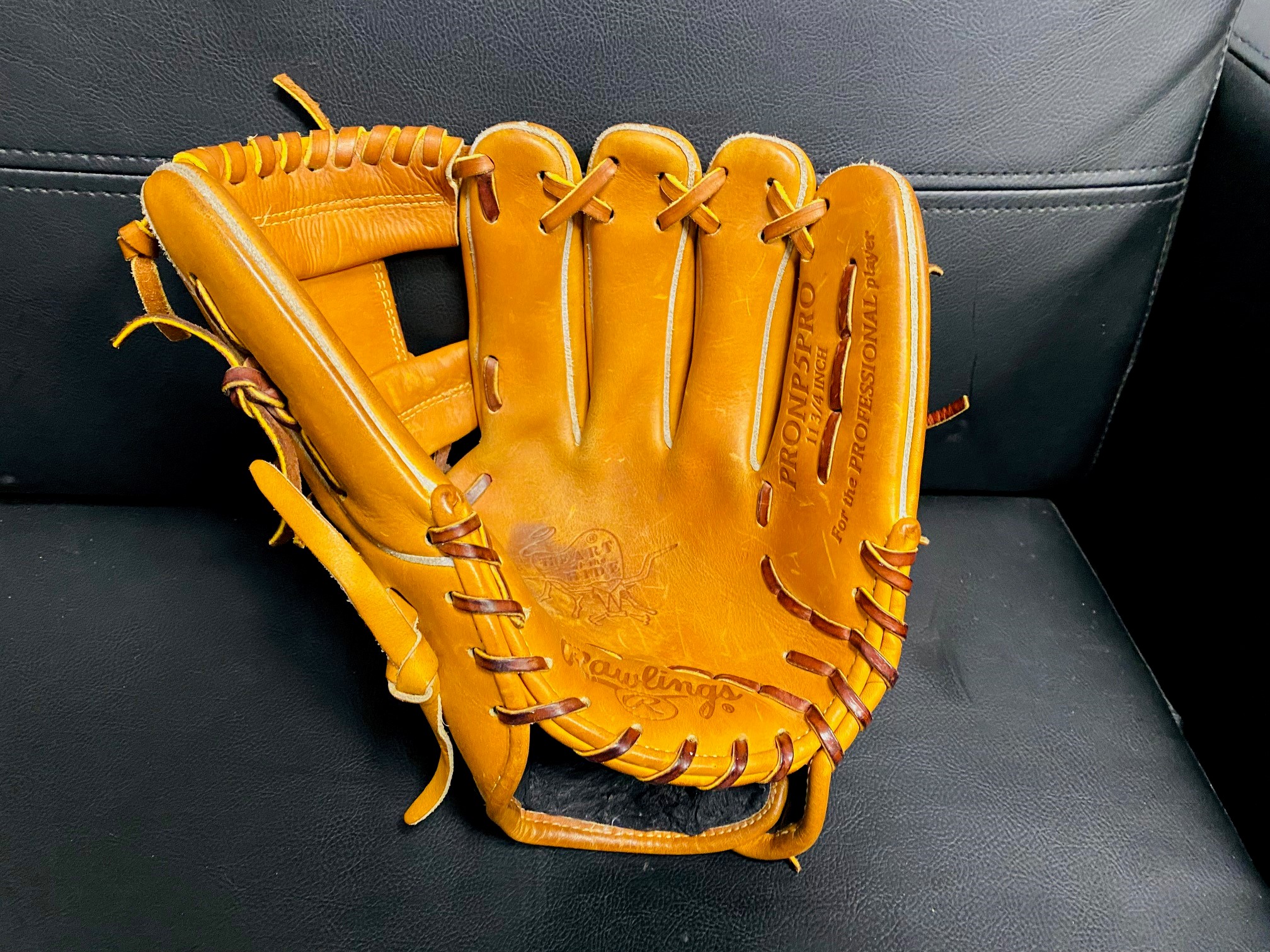Used Right Hand Throw Rawlings Infield Heart of the Hide Baseball Glove 11.75" | SidelineSwap