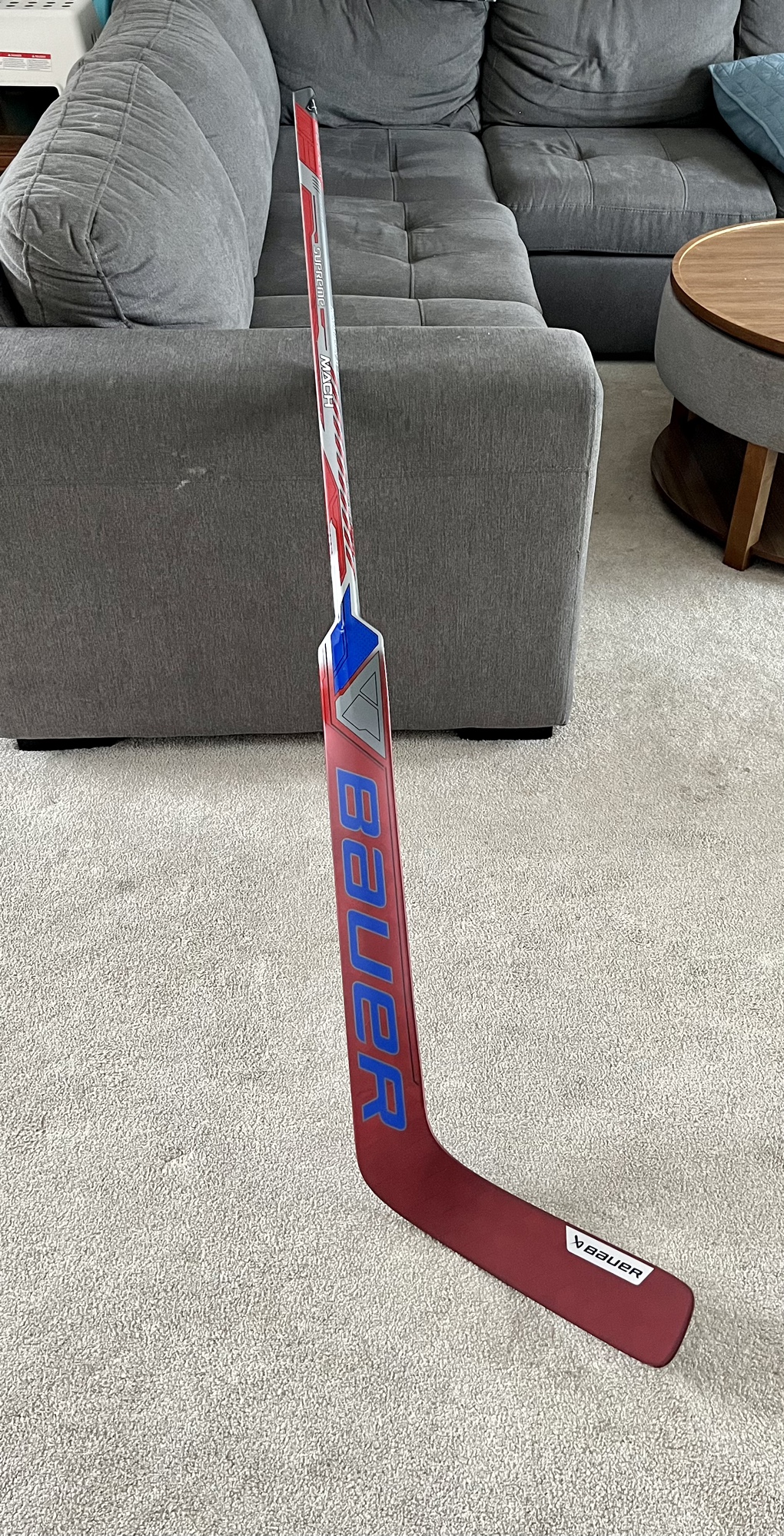Brand New Custom Bauer Mach Goalie Stick - 25” | SidelineSwap