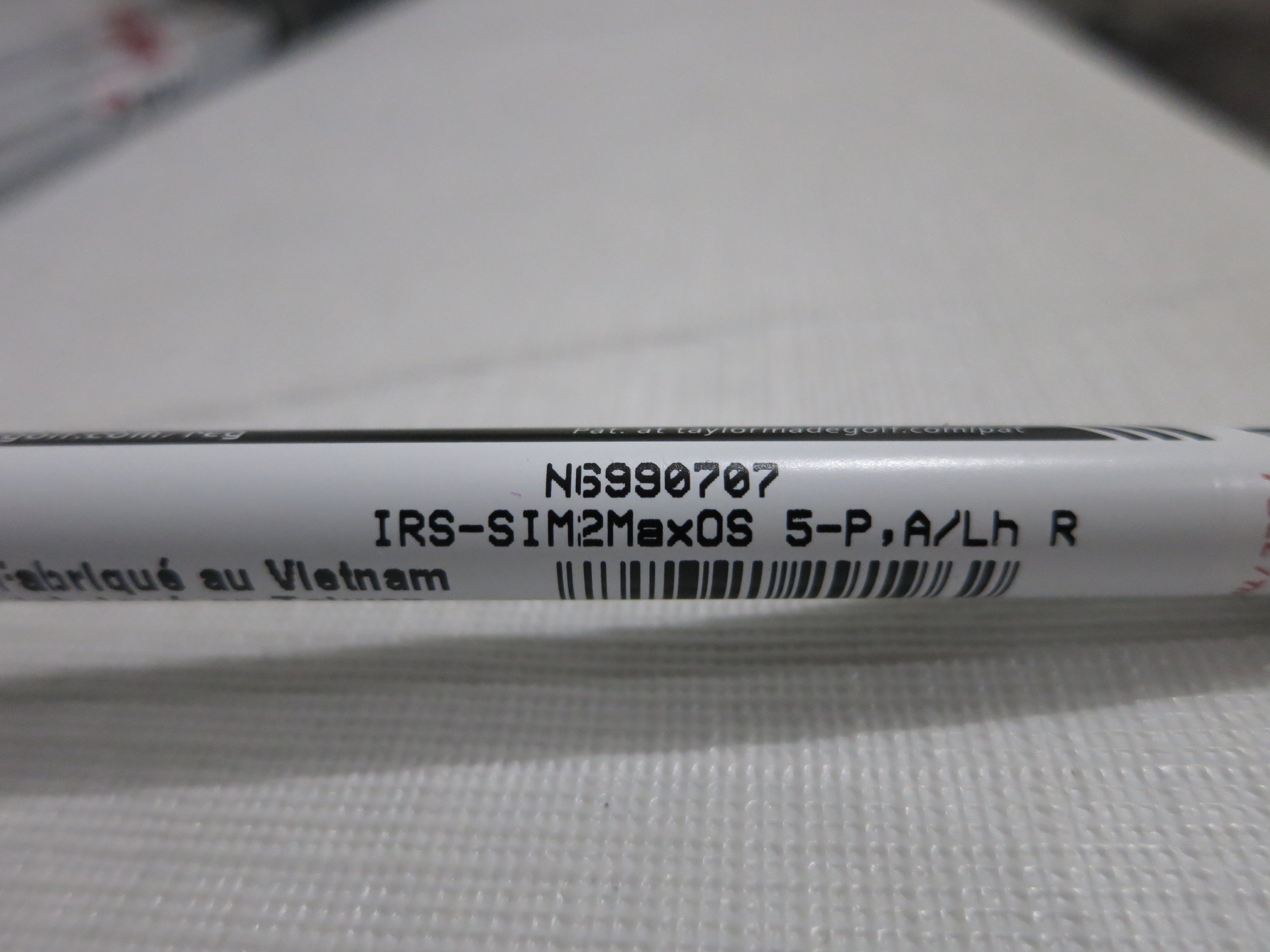 TaylorMade 2021 SIM2 Max OS Iron Set - 5-PW, AW - KBS Regular Steel - NEW - LH | SidelineSwap