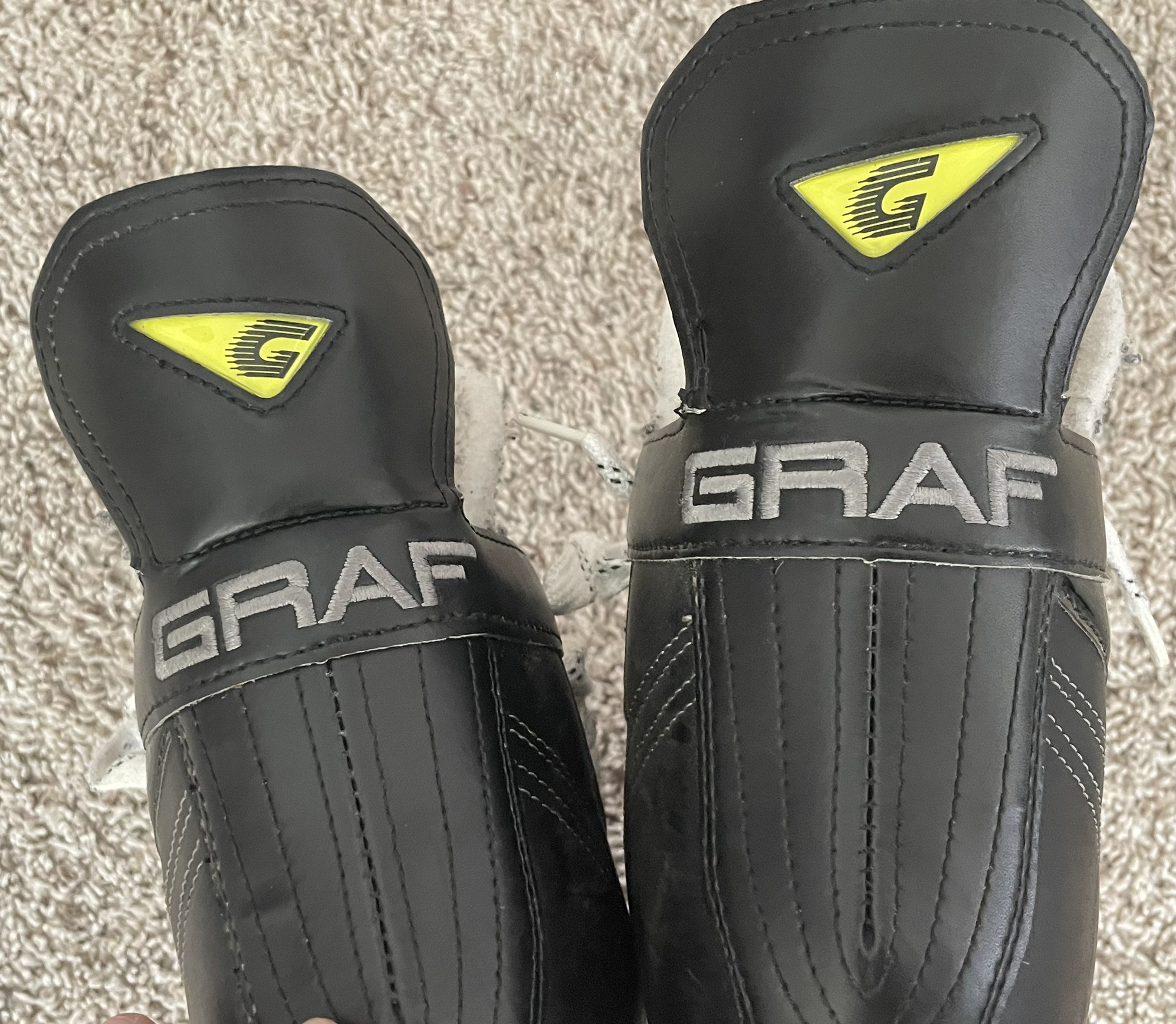 Used Graf Wide Width Size 8.5 G755 Pro Hockey Skates | SidelineSwap