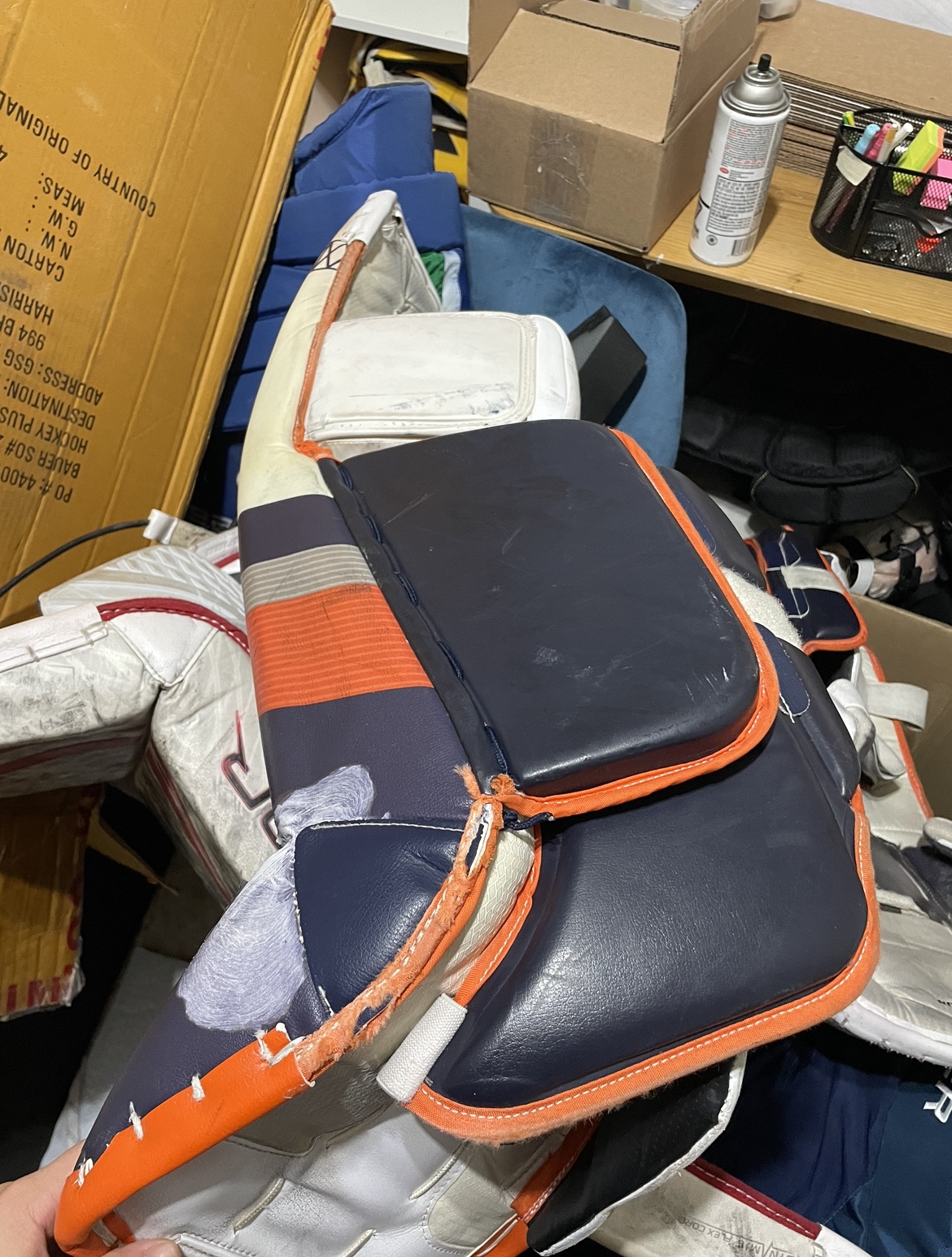 Bauer Full Right Pro Stock 2X Pro Goalie Full Set | SidelineSwap