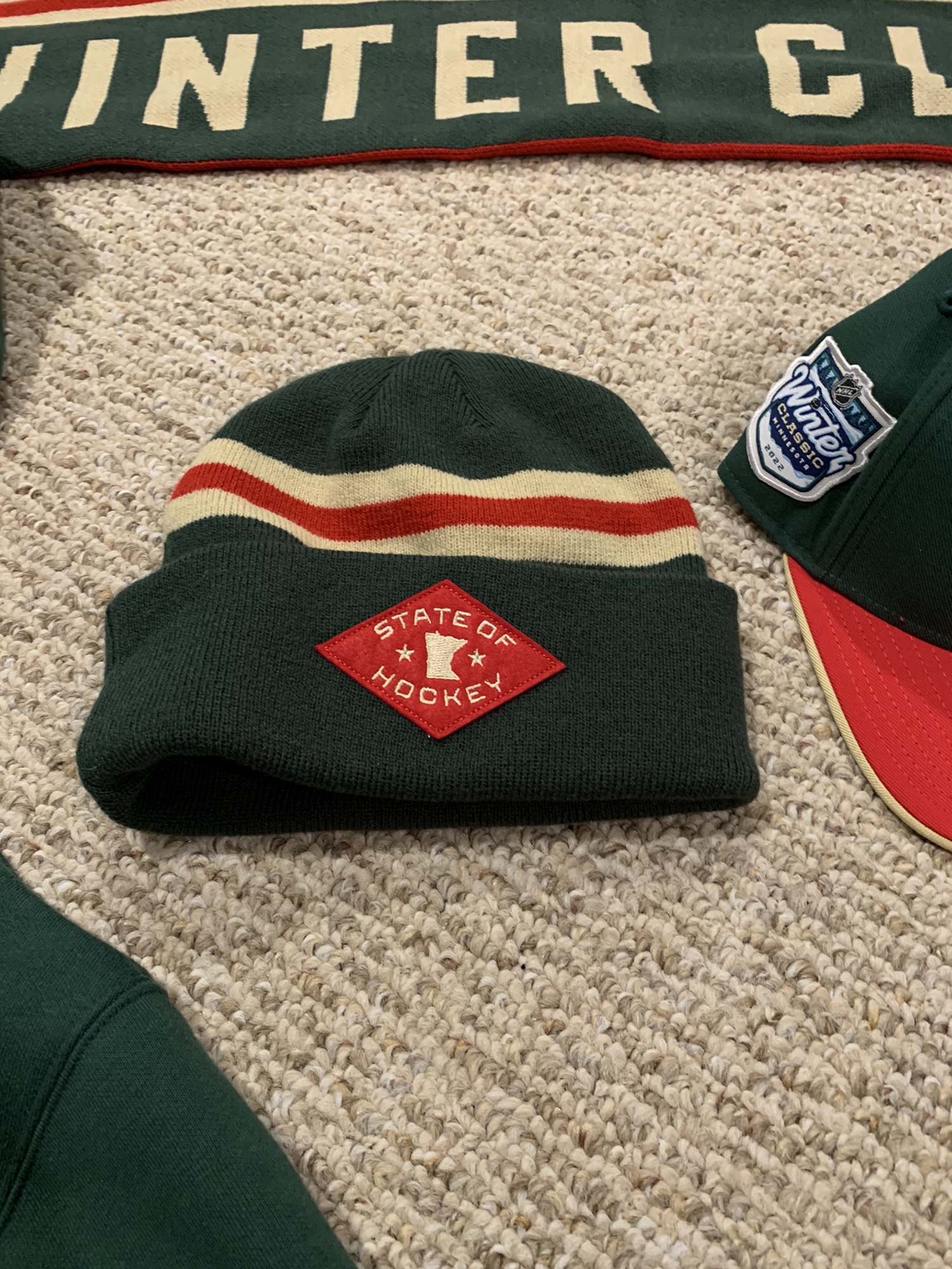 Minnesota Wild Winter Classic Beanies | SidelineSwap