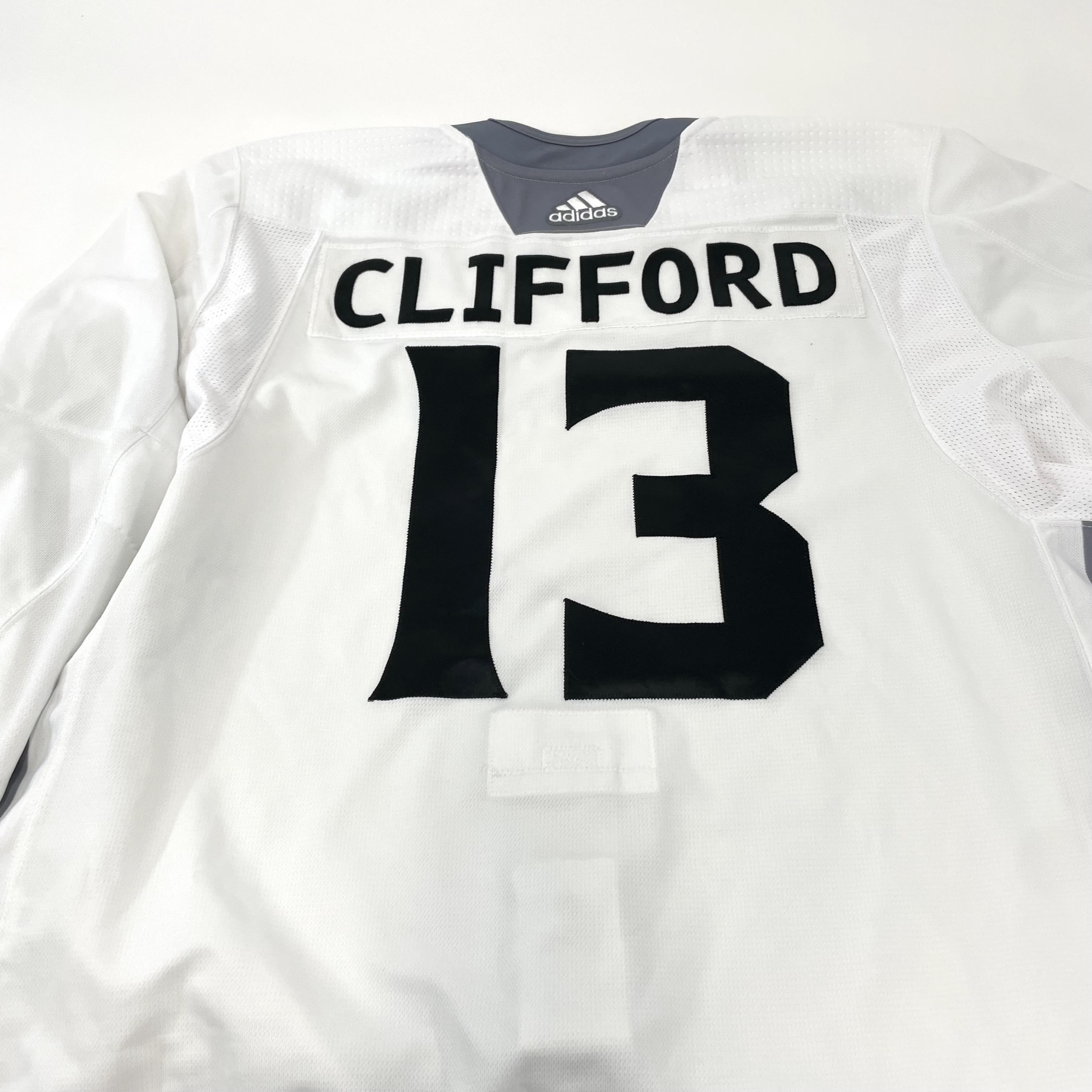 Used LA Kings White MIC Adidas Practice/Camp Jersey | Clifford | Size ...