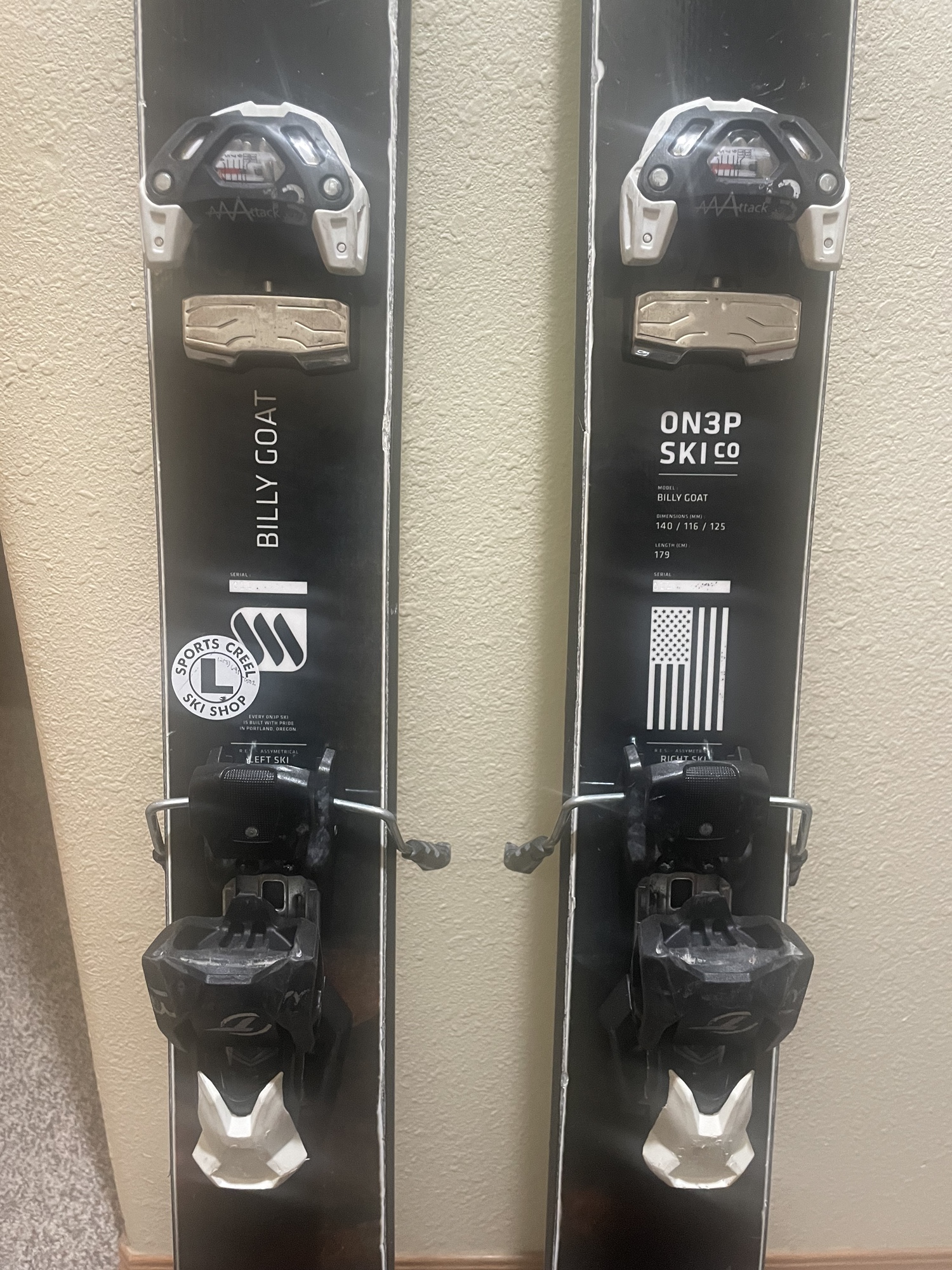 ON3P Billygoat Powder Skis | SidelineSwap