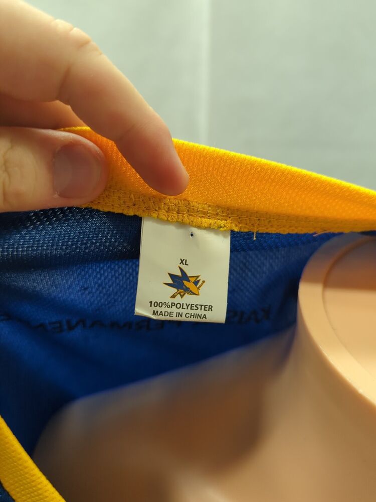 San Jose Sharks Golden State Warriors SGA Hockey Jersey XL NHL ...