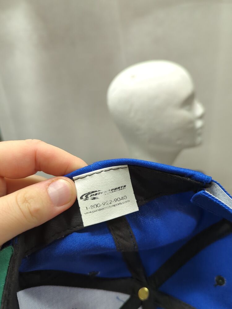 Vintage NWT Ryan Newman Mobil One Racing Strapback Hat NASCAR ...