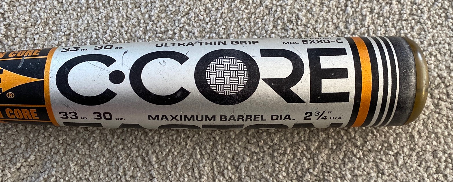 EASTON CCORE 33/30 Mdl BX80-C Trampoline Alloy Mega Bomber (SEE VIDEO ...