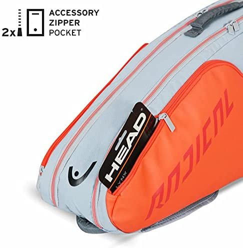 HEAD Radical 6R Combi Tennis Racquet Bag - 6 Racket Tennis Equipment ...