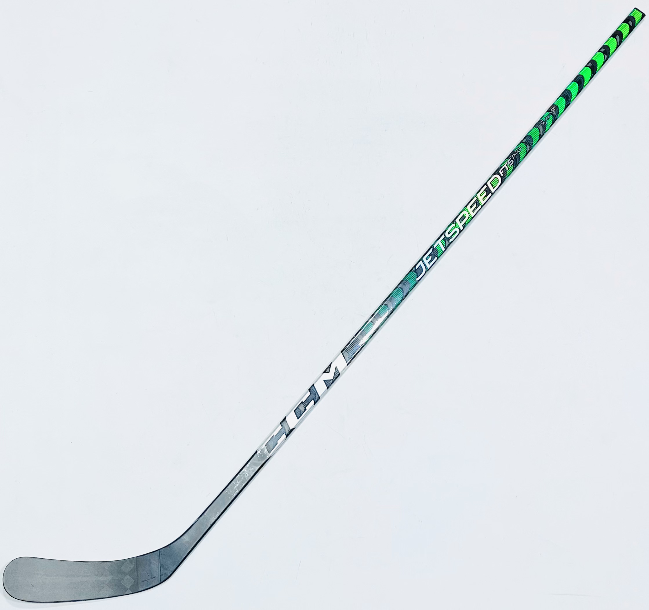 Custom Green CCM Jetspeed FT5 Pro Hockey Stick-RH-85 Flex-P90 ...