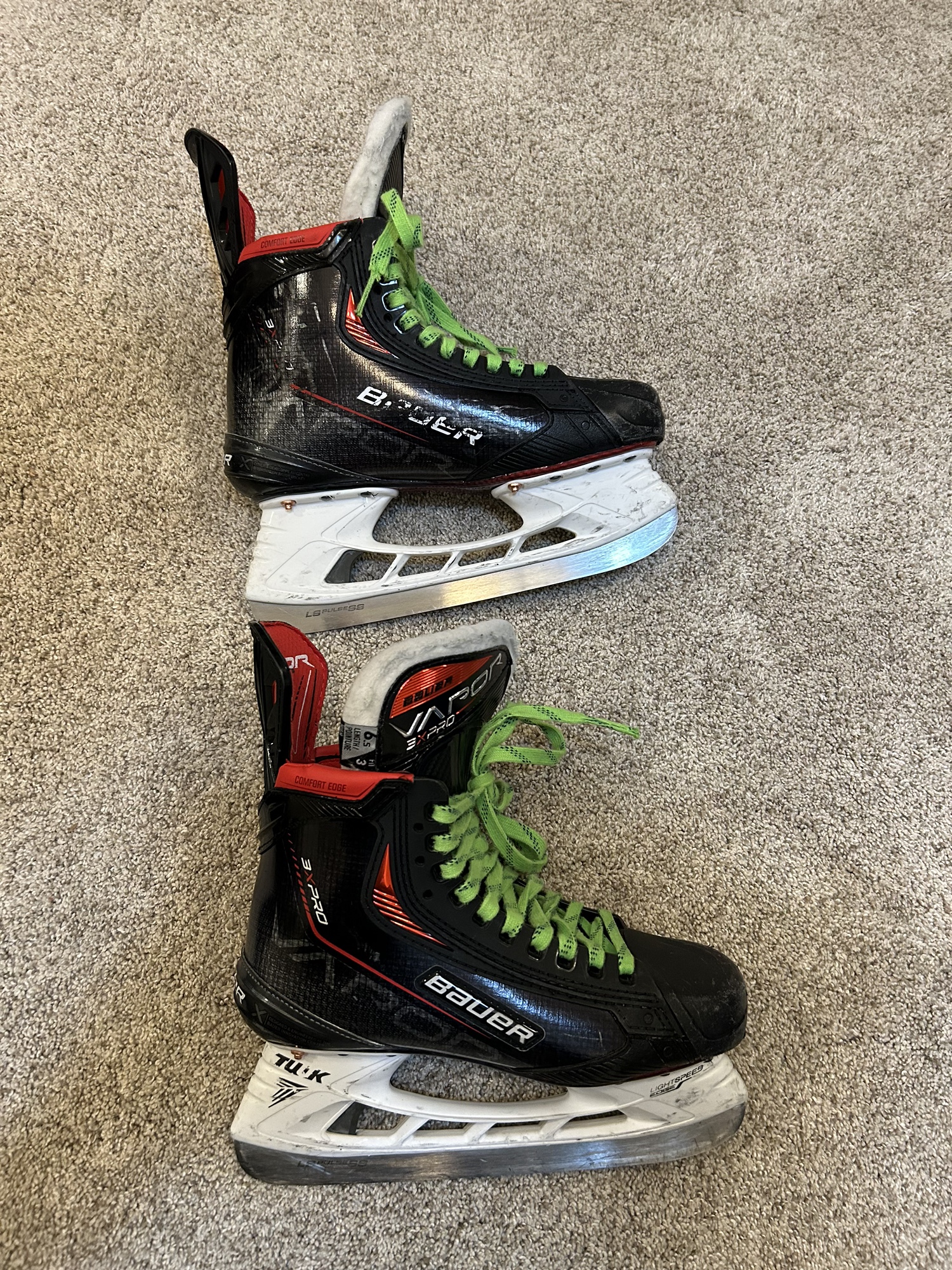Used Bauer Size 6.5 Vapor 3X Pro Hockey Skates | SidelineSwap