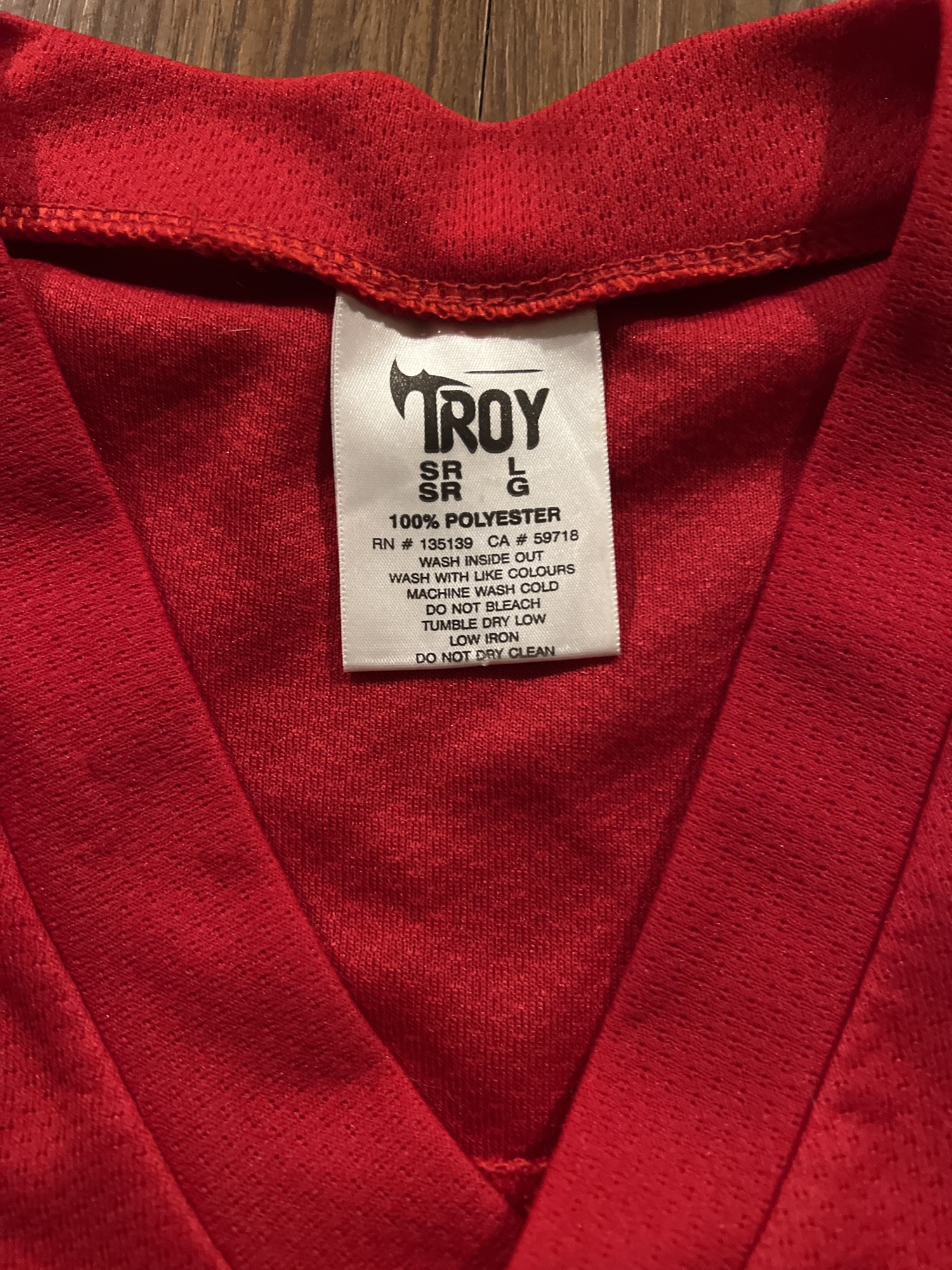 Red Used Medium/Large Jersey | SidelineSwap