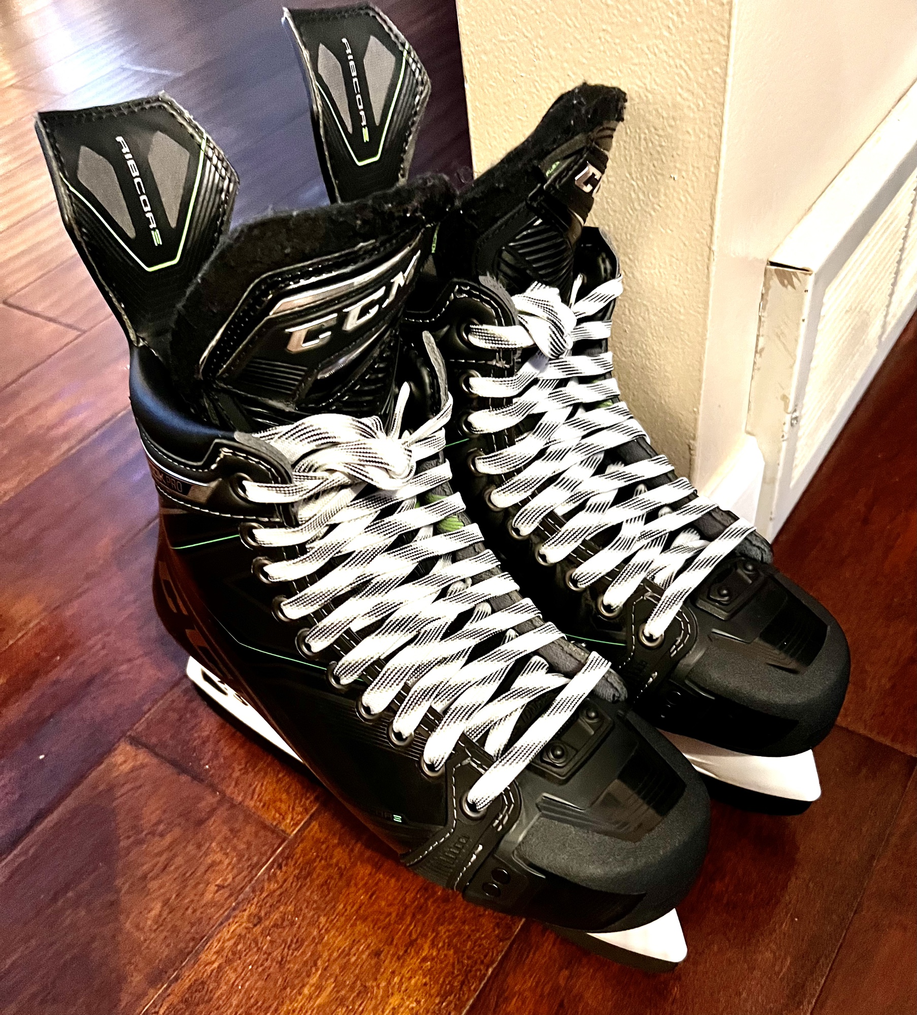 Used CCM Regular Width Size 8 RibCor 100k Pro Hockey Skates | SidelineSwap