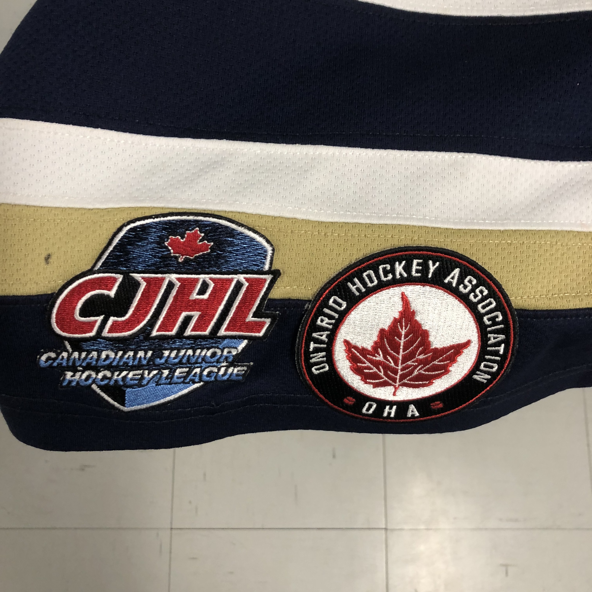 GOALIE Cut Toronto Patriots JrA game jersey | SidelineSwap