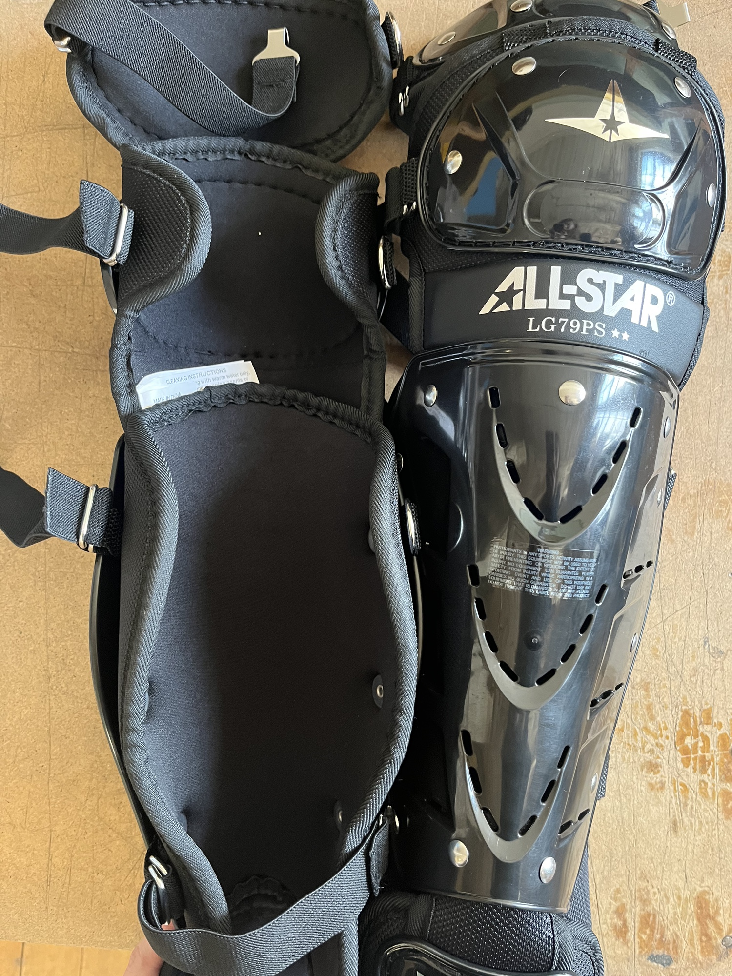 New All Star LG79PS Catcher's Leg Guard 12" | SidelineSwap