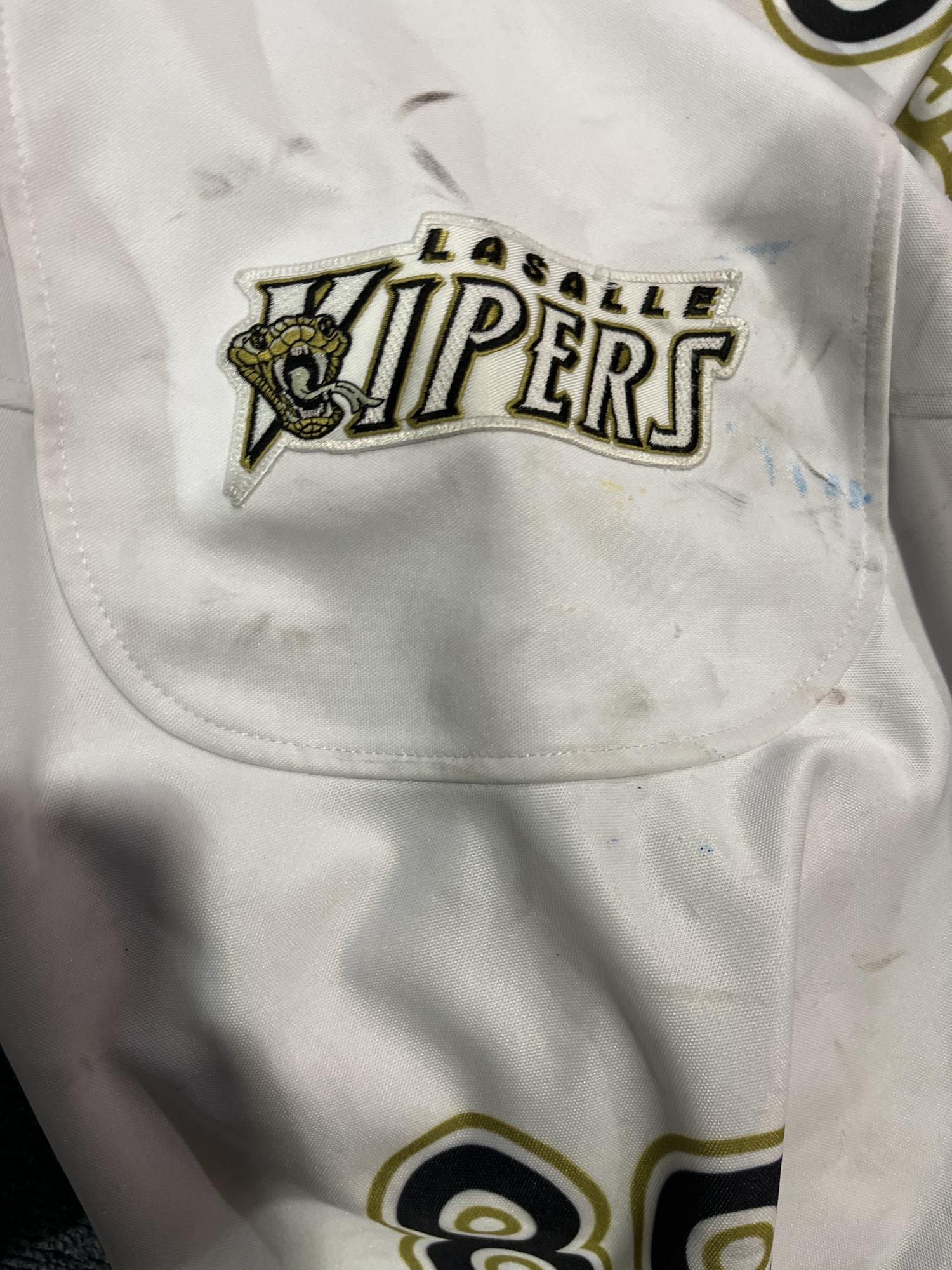 Game Used La Salle Vipers (GOJHL) Game Jersey Pick Your Number ...