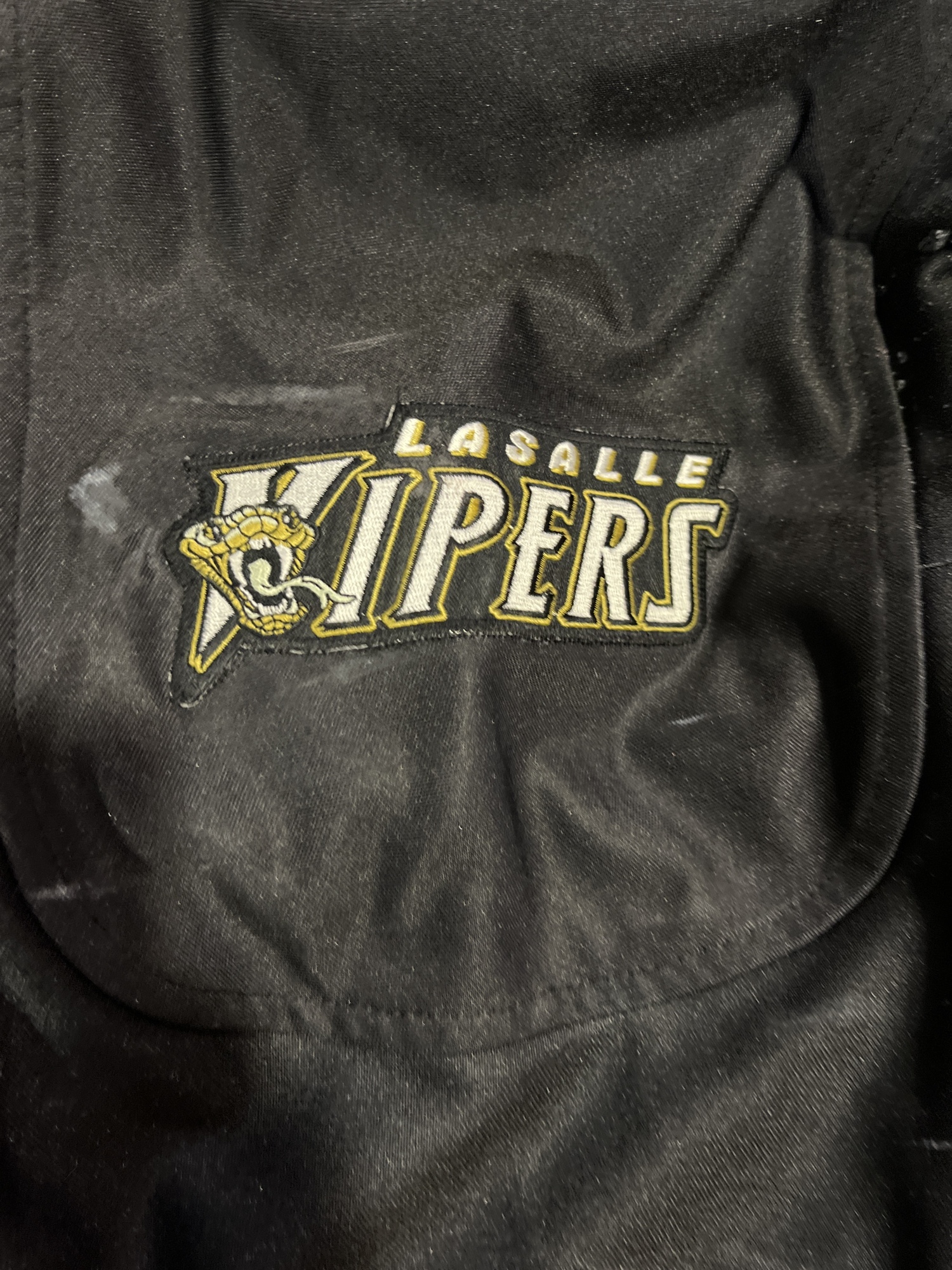 Game Used La Salle Vipers (GOJHL) Black Jersey Pick Your Number ...