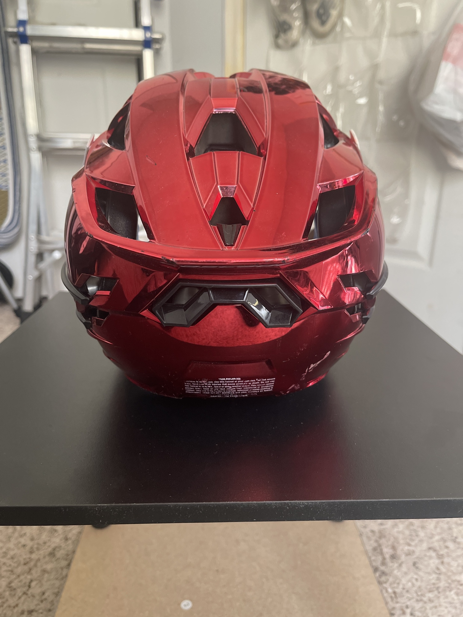 Chrome Red Cascade XRS Helmet | SidelineSwap