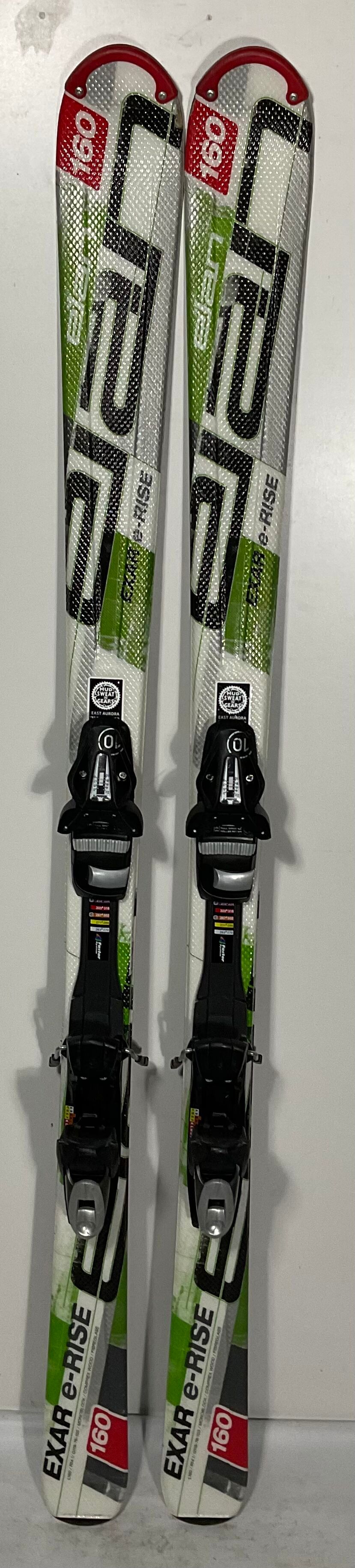 Used Elan 160cm All Mountain Exar e-Rise Skis With Elan ESP 10 Bindings ...
