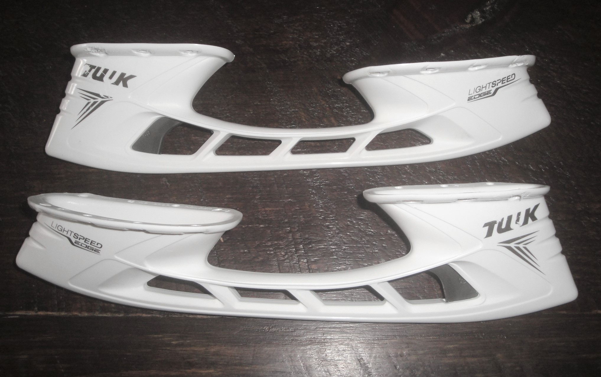 BAUER TUUK LIGHTSPEED EDGE HOLDERS SIZE 280 9-9.5 WHITE New Take Offs ...