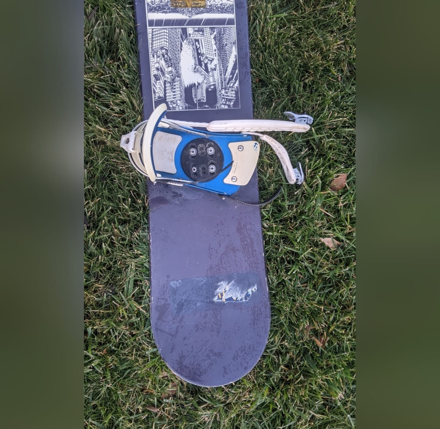 Used Unisex Millennium Snowboard All Mountain With Bindings Directional ...