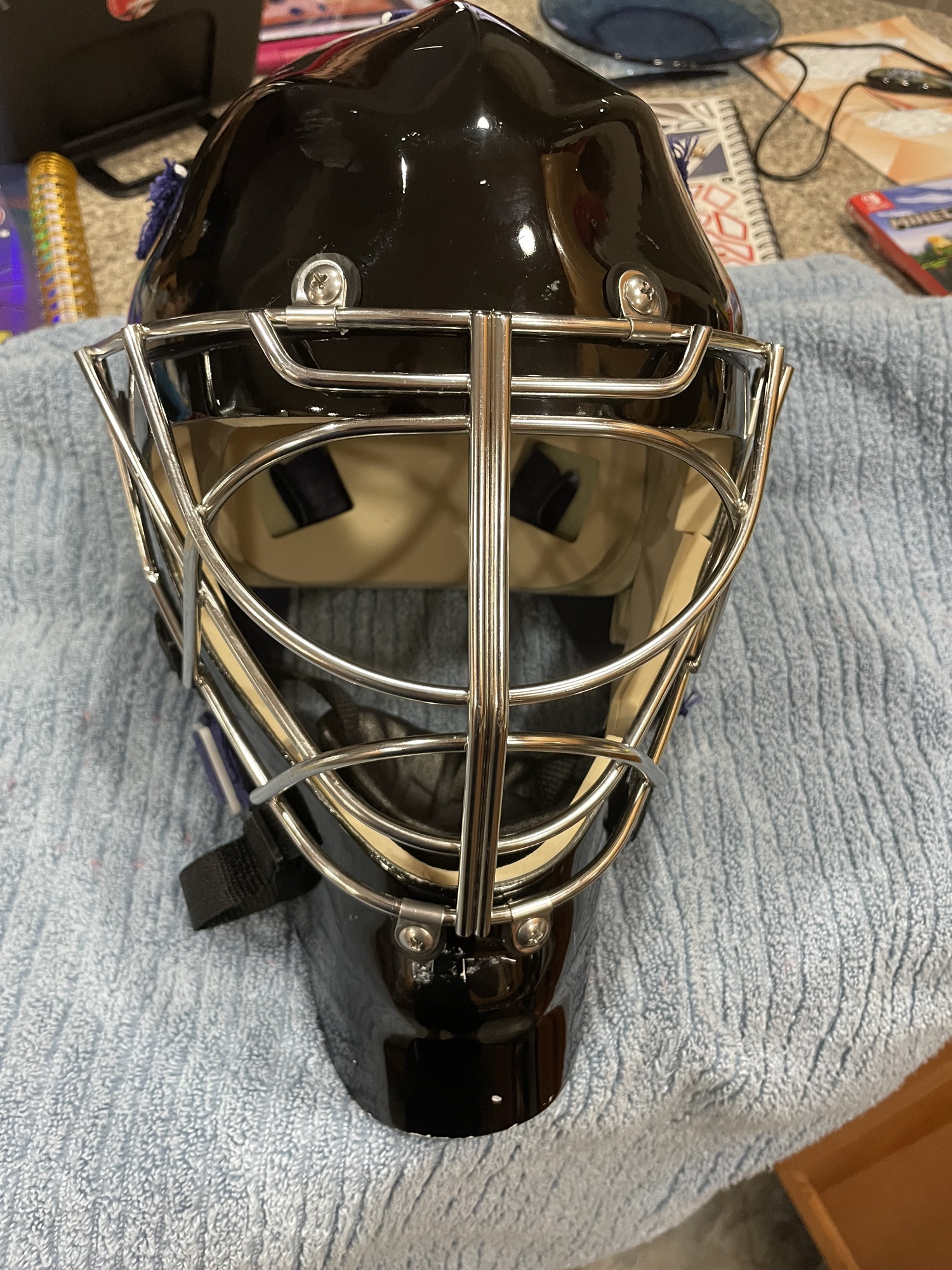 Used Promasque Kevlar Goalie Mask | SidelineSwap