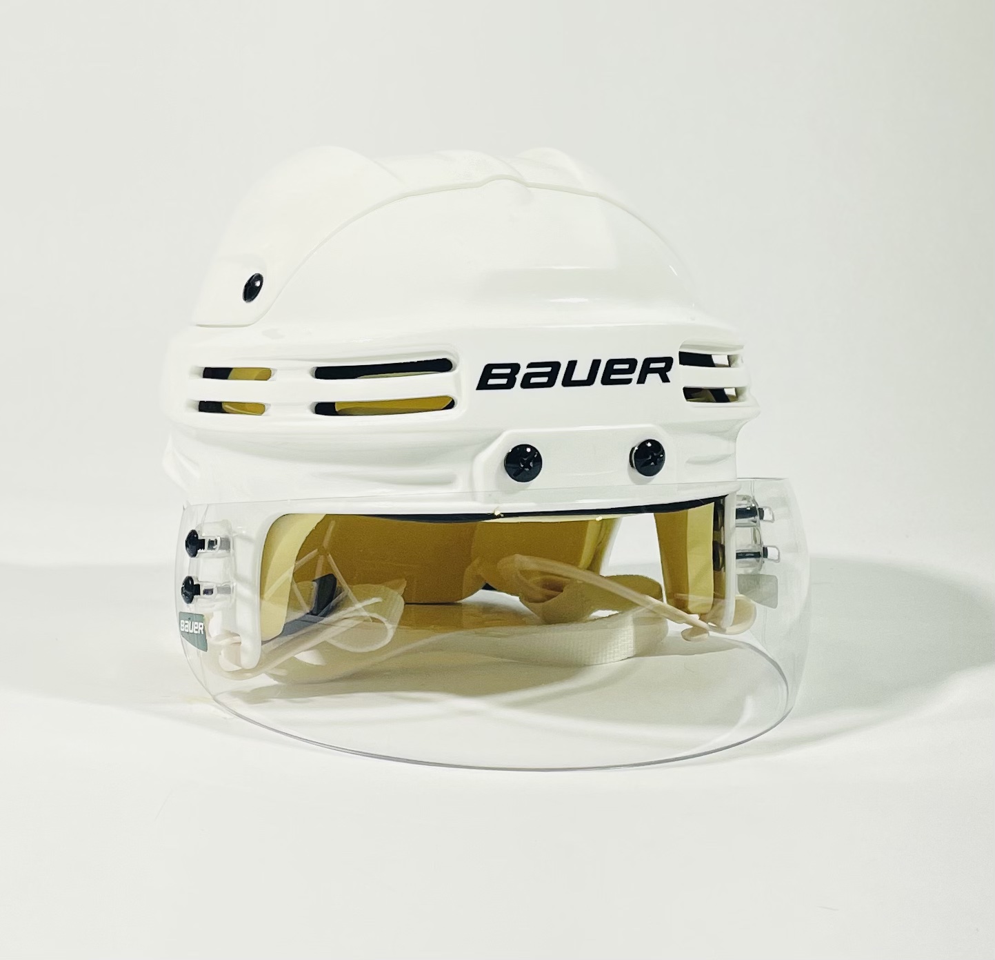 New Medium Bauer 4500 Helmet w/Visor - NHL Pro Stock - Minnesota Wild ...