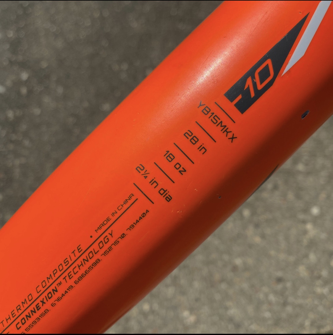 Rare Size - Orange Mako Great Condition 2015 Composite (-10) 18 oz 28 ...