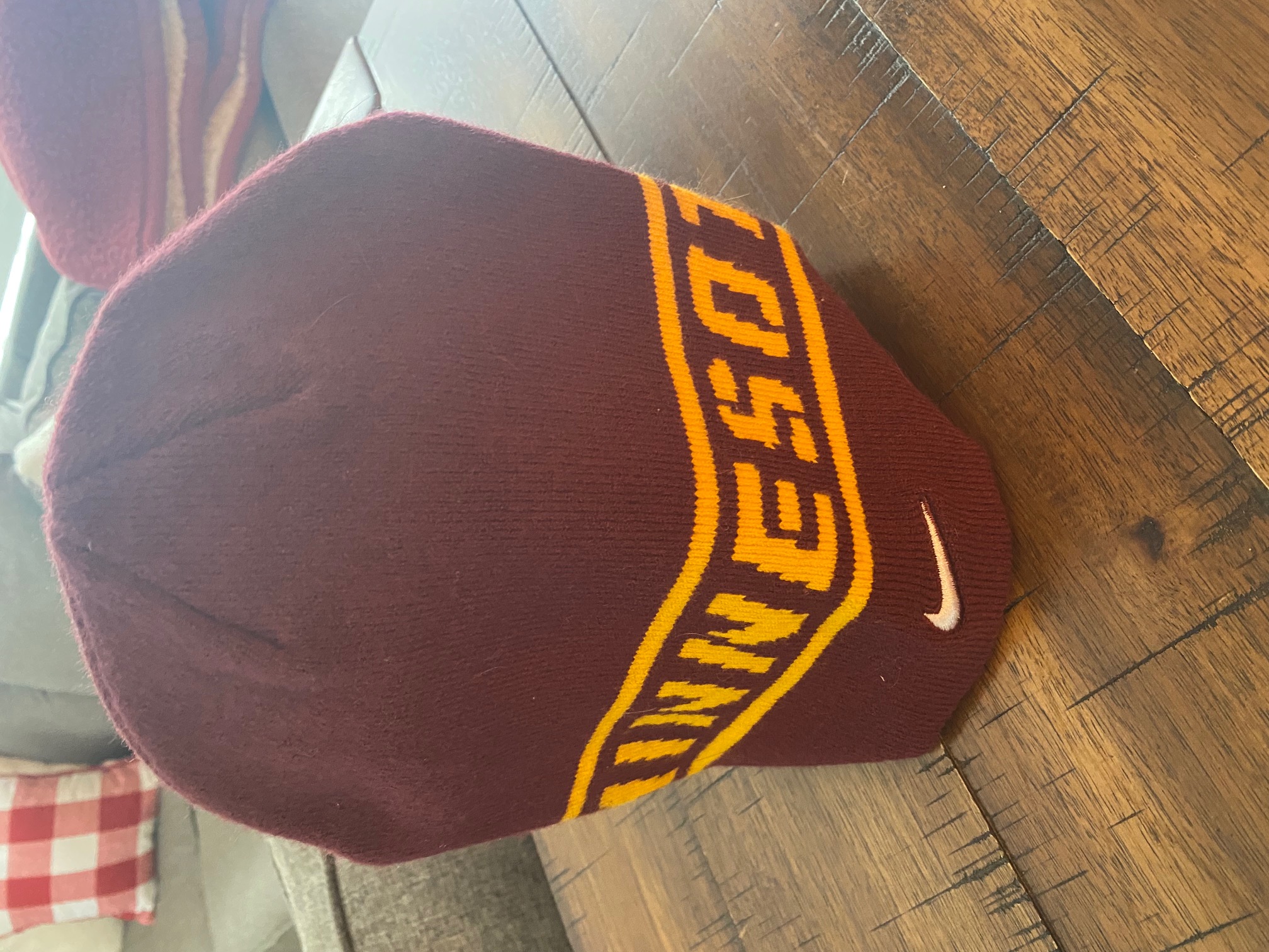 Minnesota Gophers Maroon- One Size Fits All Adult Unisex Nike Winter ...