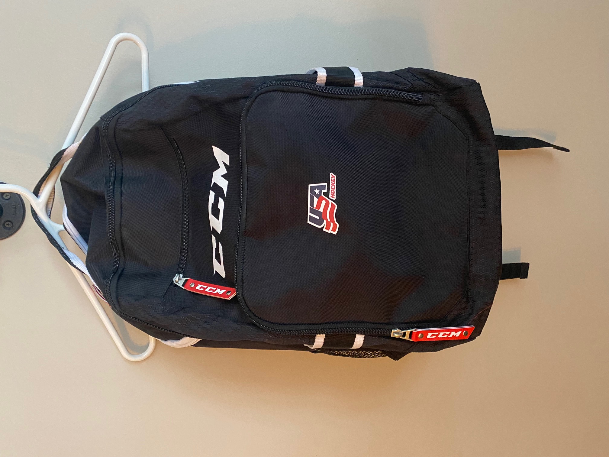 USA Hockey CCM Black Backpack | SidelineSwap