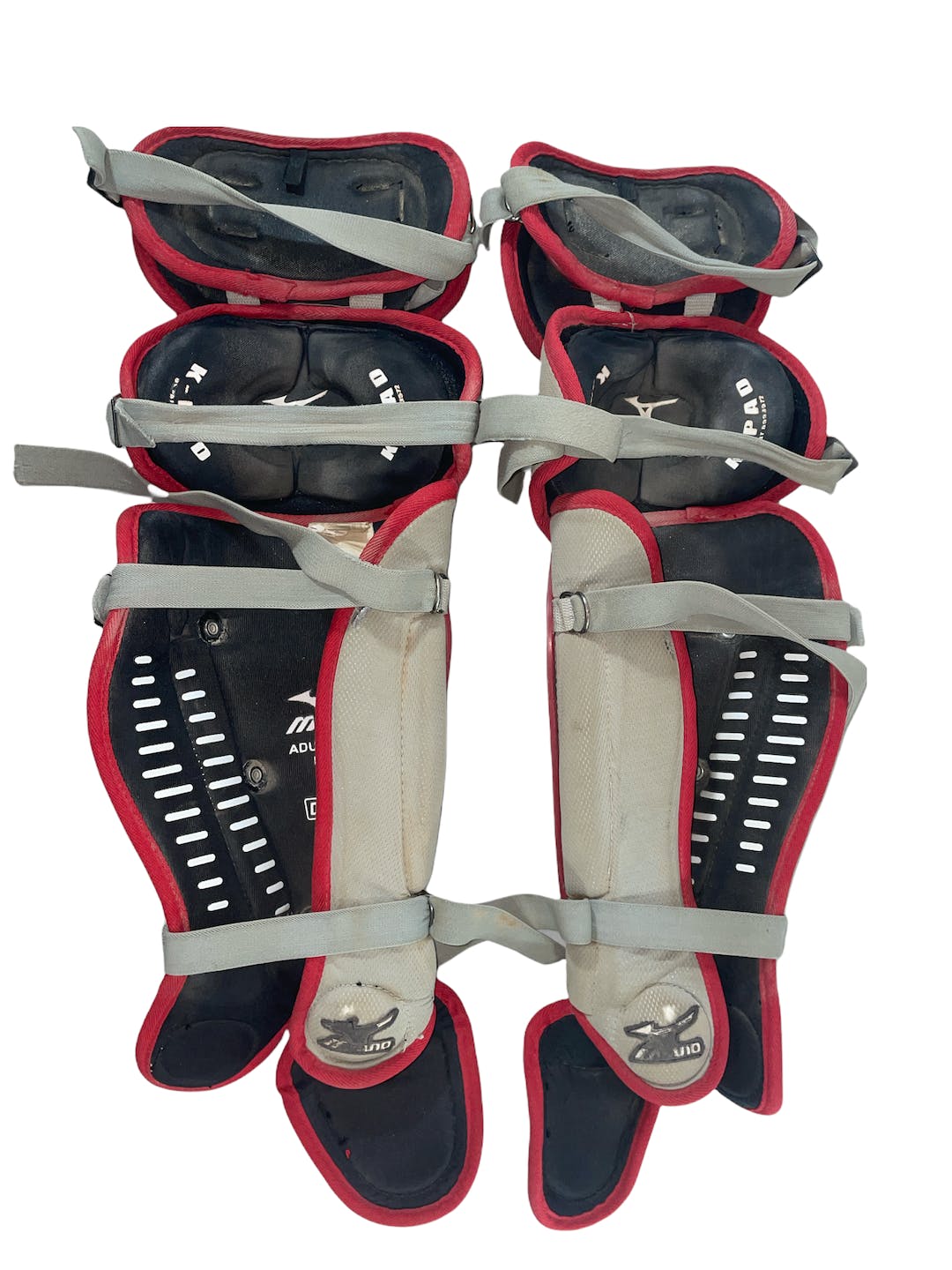 Used Mizuno Samurai Adult Catchers Leg Guards | SidelineSwap