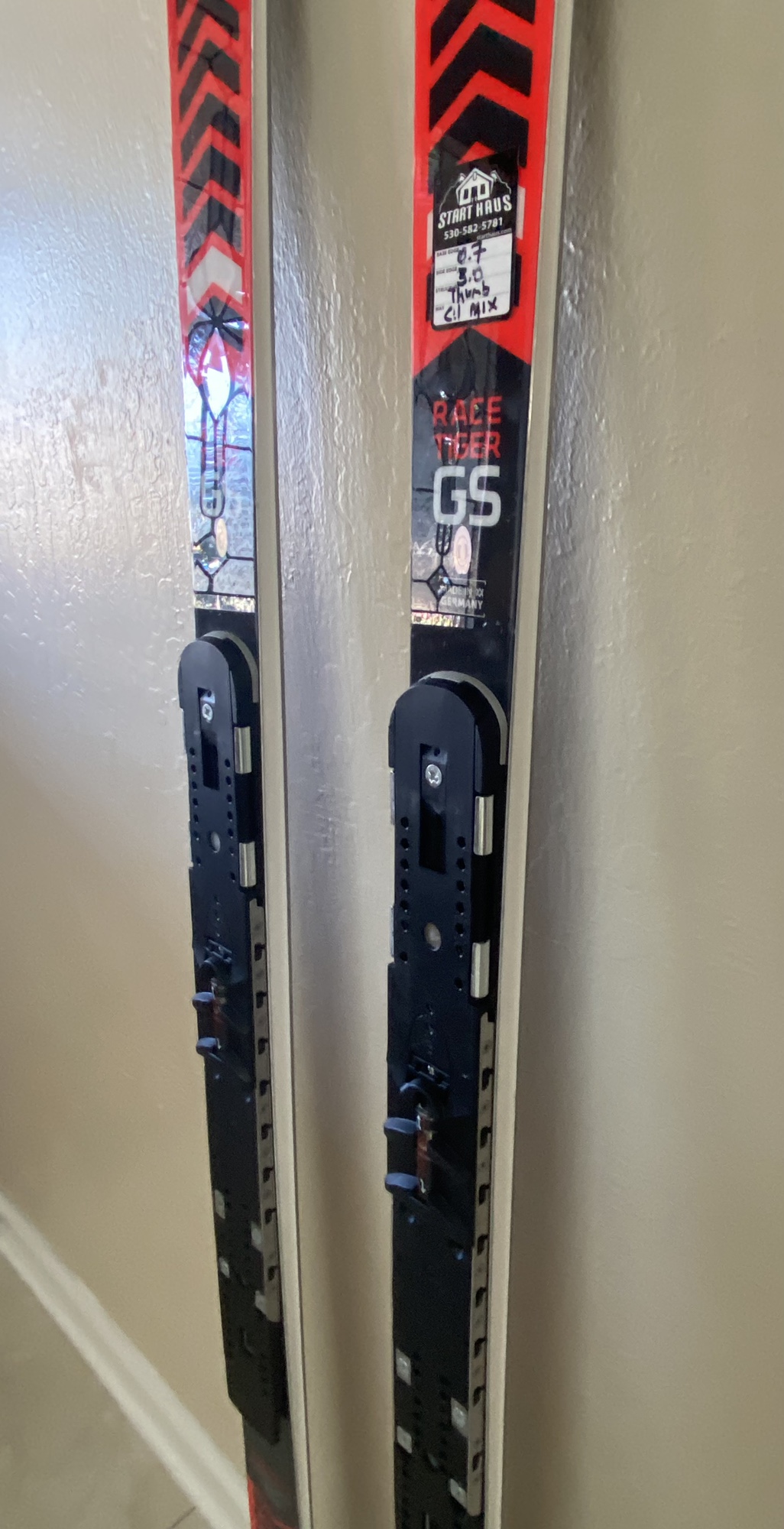 USED 2021 FIS Legal VOLKL RACETIGER GS 178 WORLD CUP Without Bindings ...