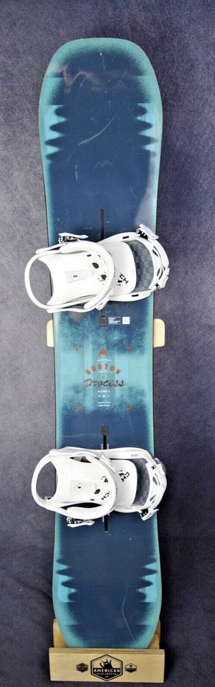 BURTON PROCESS channel SNOWBOARD SIZE 155 CM WITH NEW CHANRICH LARGE ...