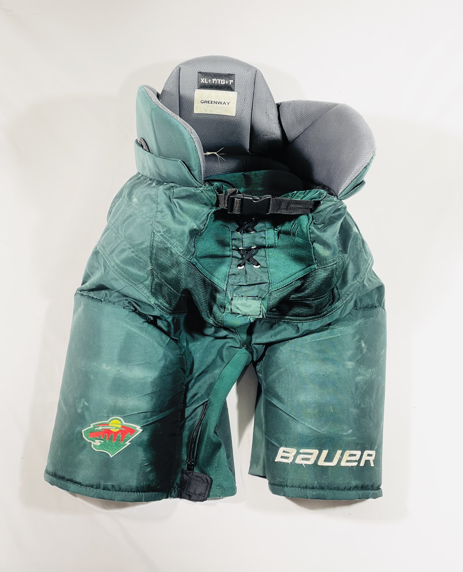 XL +1” Bauer Nexus Pro NHL Pro Stock Pants - Minnesota Wild, Jordan ...