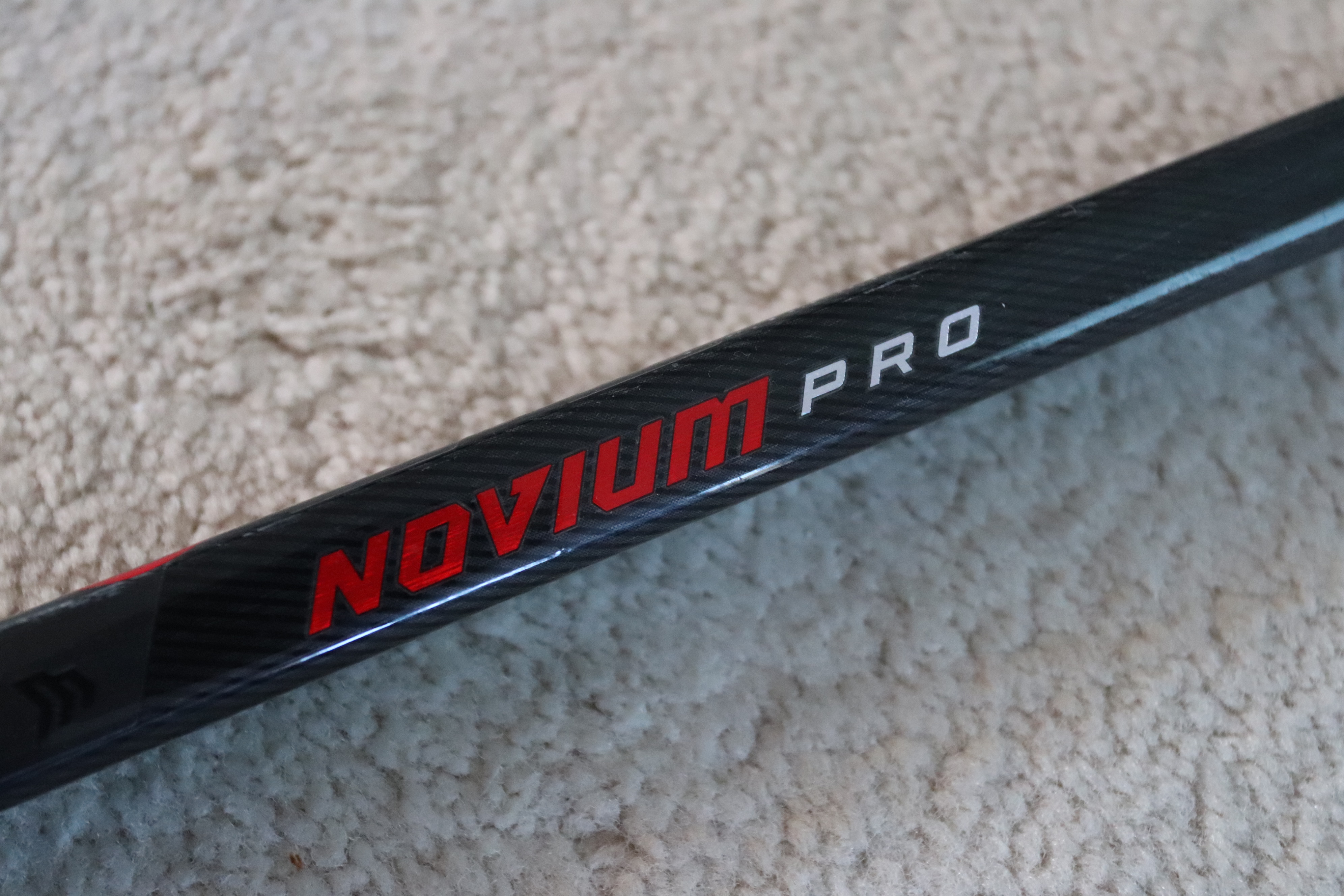 Warrior Novium Pro Hockey Stick - Pro Stock - Left - 90 Flex - Noah ...