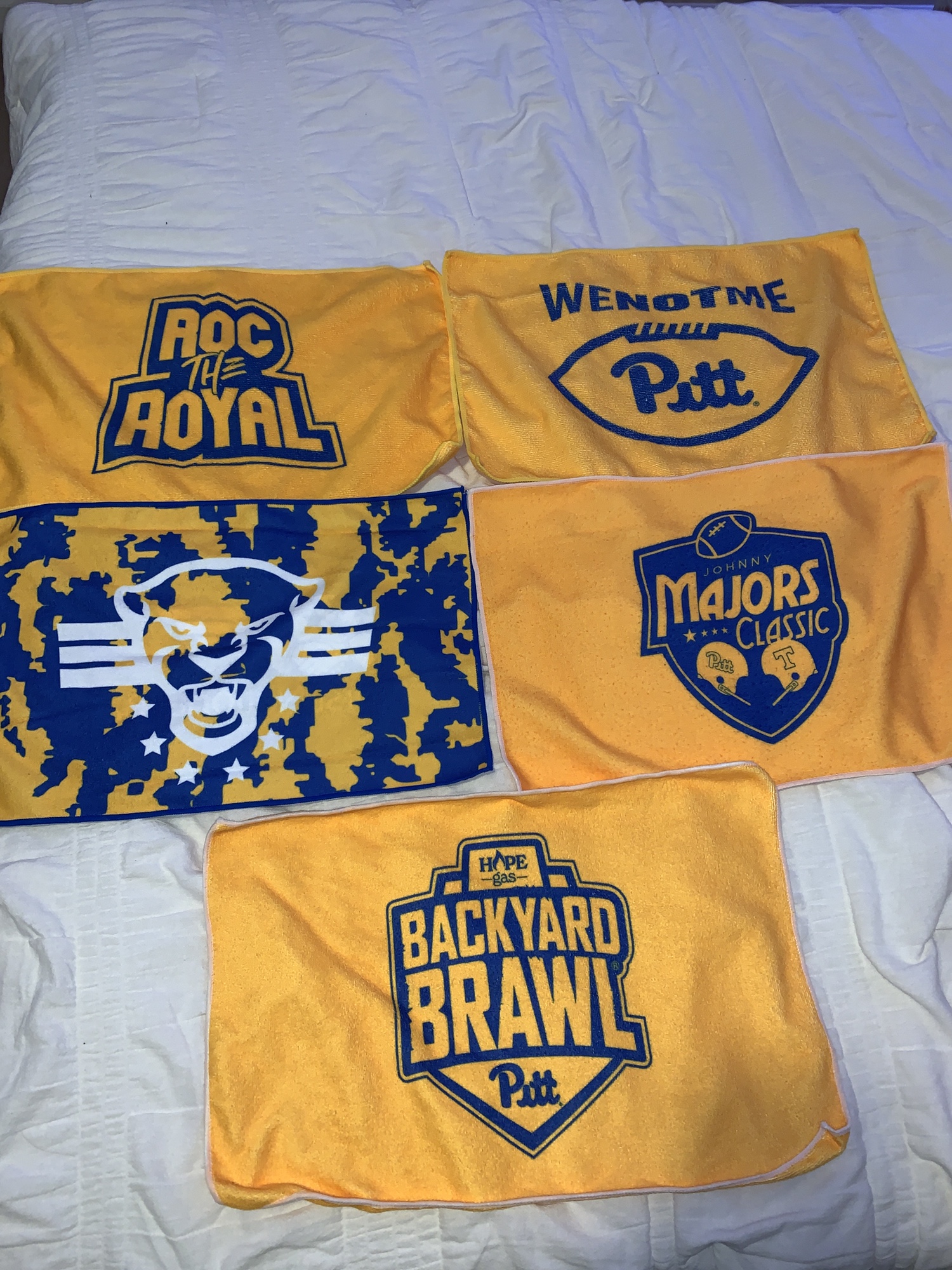 5 Pitt Panthers Rally Towels | SidelineSwap