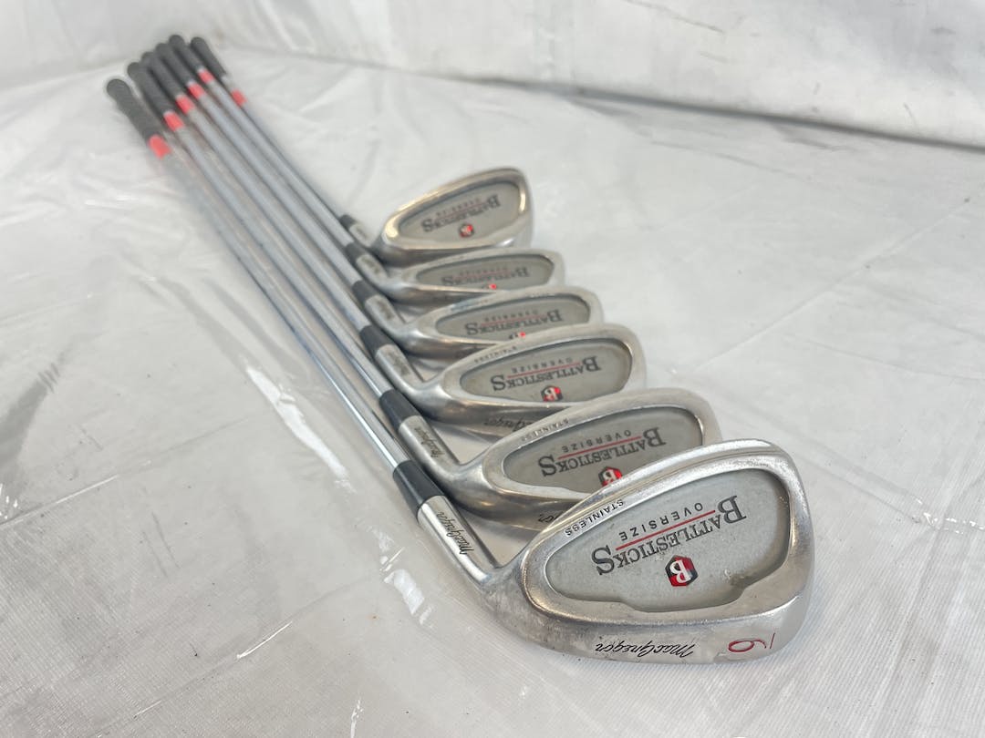 Used Macgregor Battlesticks 3i-pw Steel Regular Golf Iron Set Irons (-7 ...