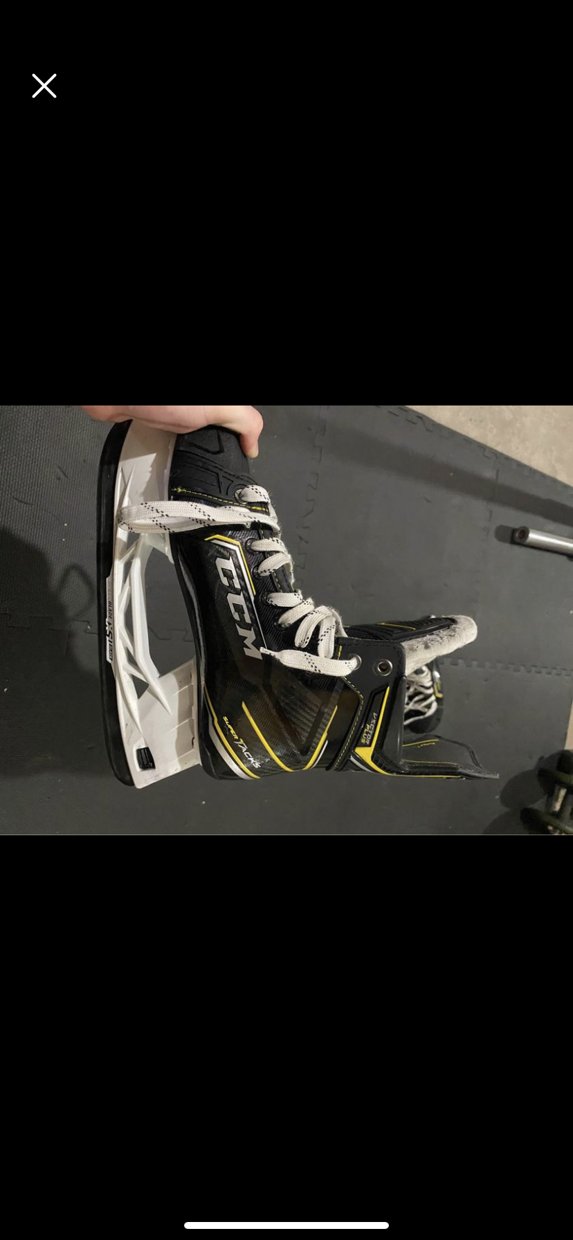 Senior New CCM Tacks Vector Plus Hockey Skates Regular Width Size 9 ...