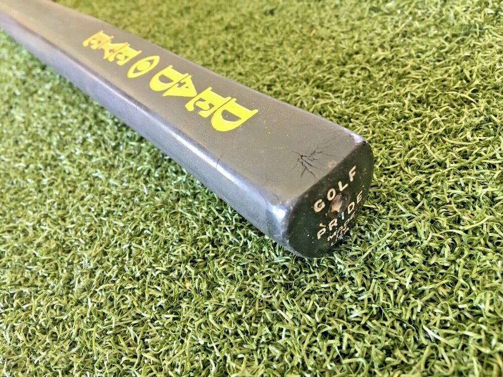FUNKY Black Rectangular Putter RH / Graphite ~34.5" / Dead Eye Grip ...