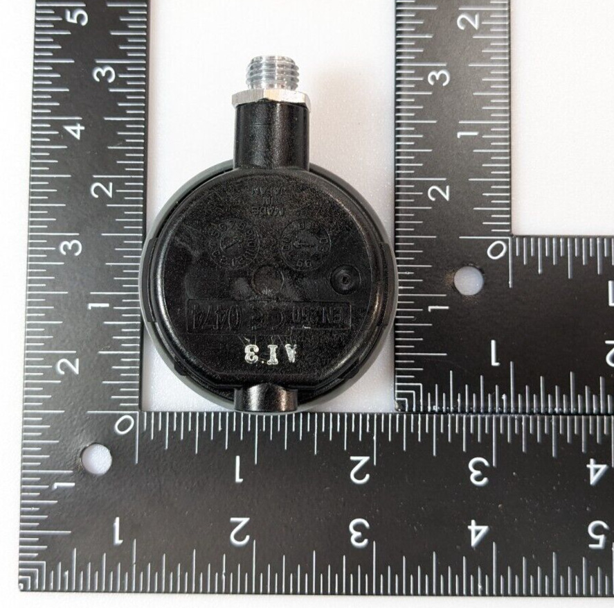 Tusa 2" Mini Compact 4000 Pressure Gauge SPG Scuba Dive 4,000 Suunto SM ...