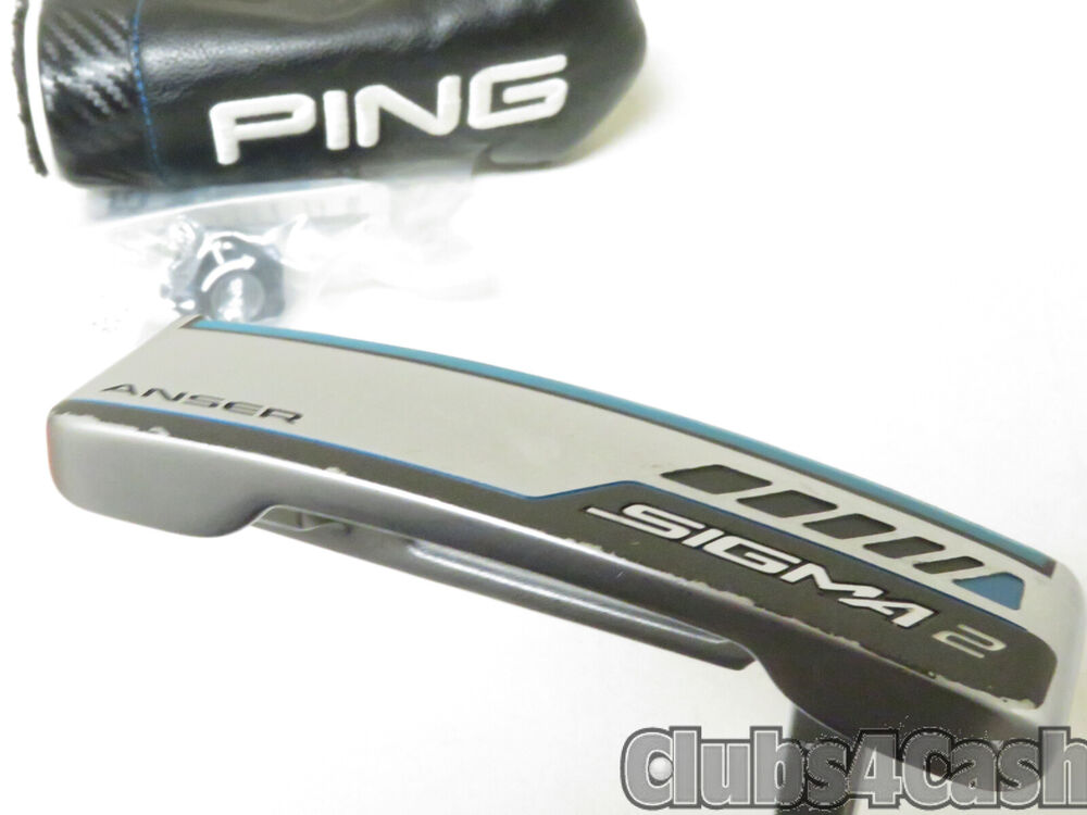PING Sigma 2 Anser Putter Black Dot Adjustable +Cover & Tool | SidelineSwap