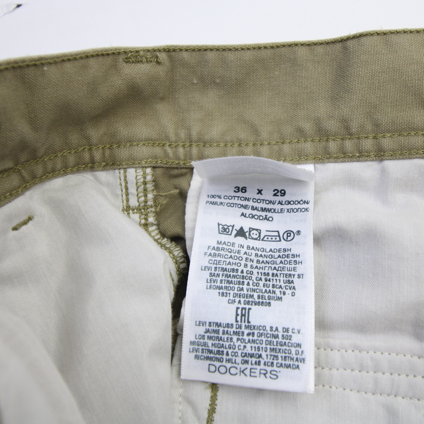 Dockers Cargo Pants Men's Khaki Used 36x29 | SidelineSwap