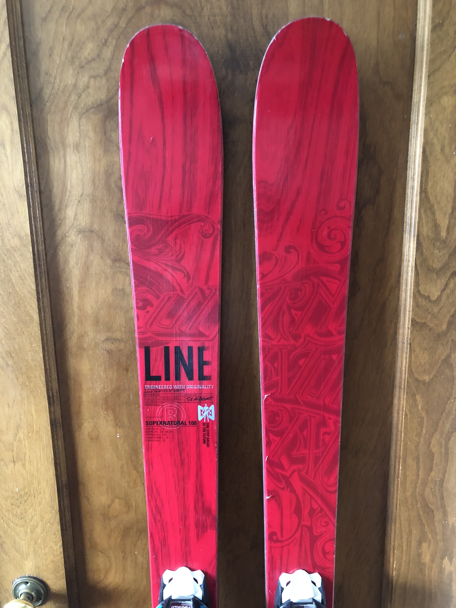 Line Supernatural 100 172cm with Marker Griffon Bindings | SidelineSwap