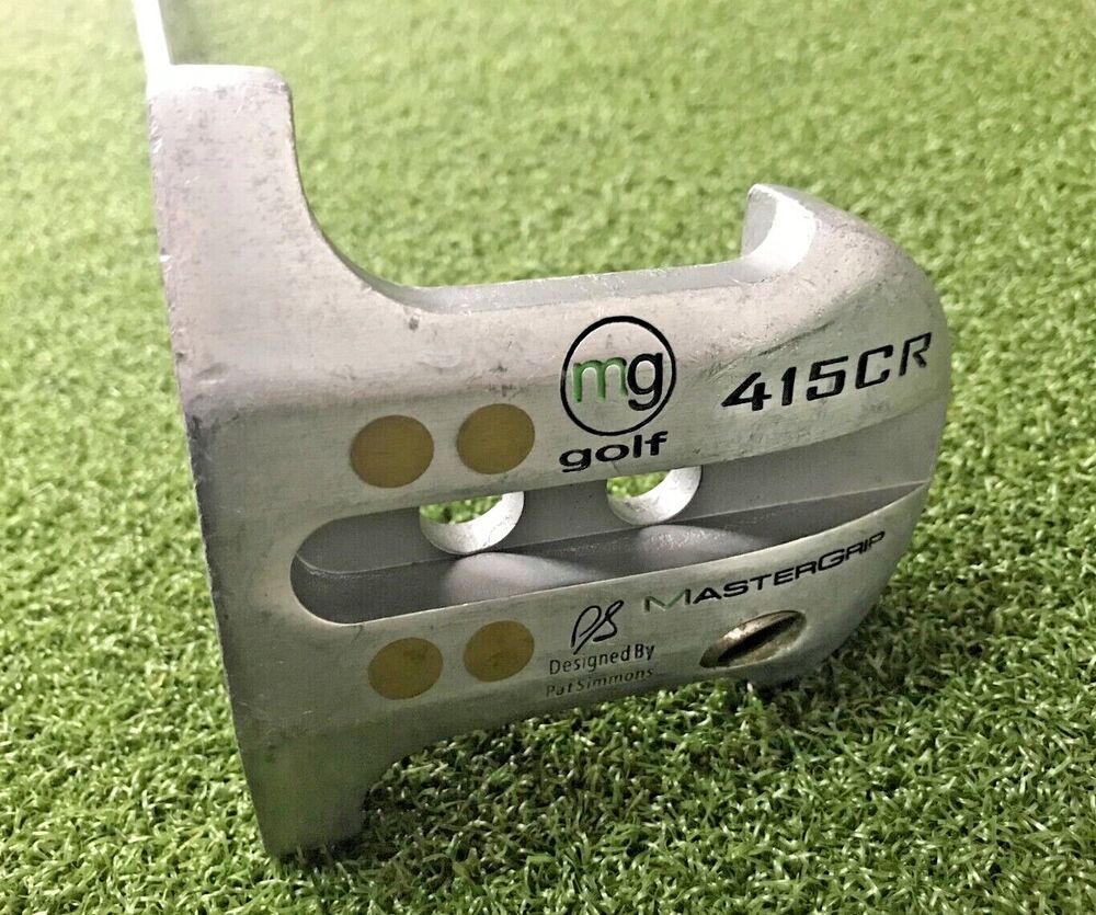 MG Golf 415CR Master Grip Putter / LH / ~34" Steel / Original Grip ...