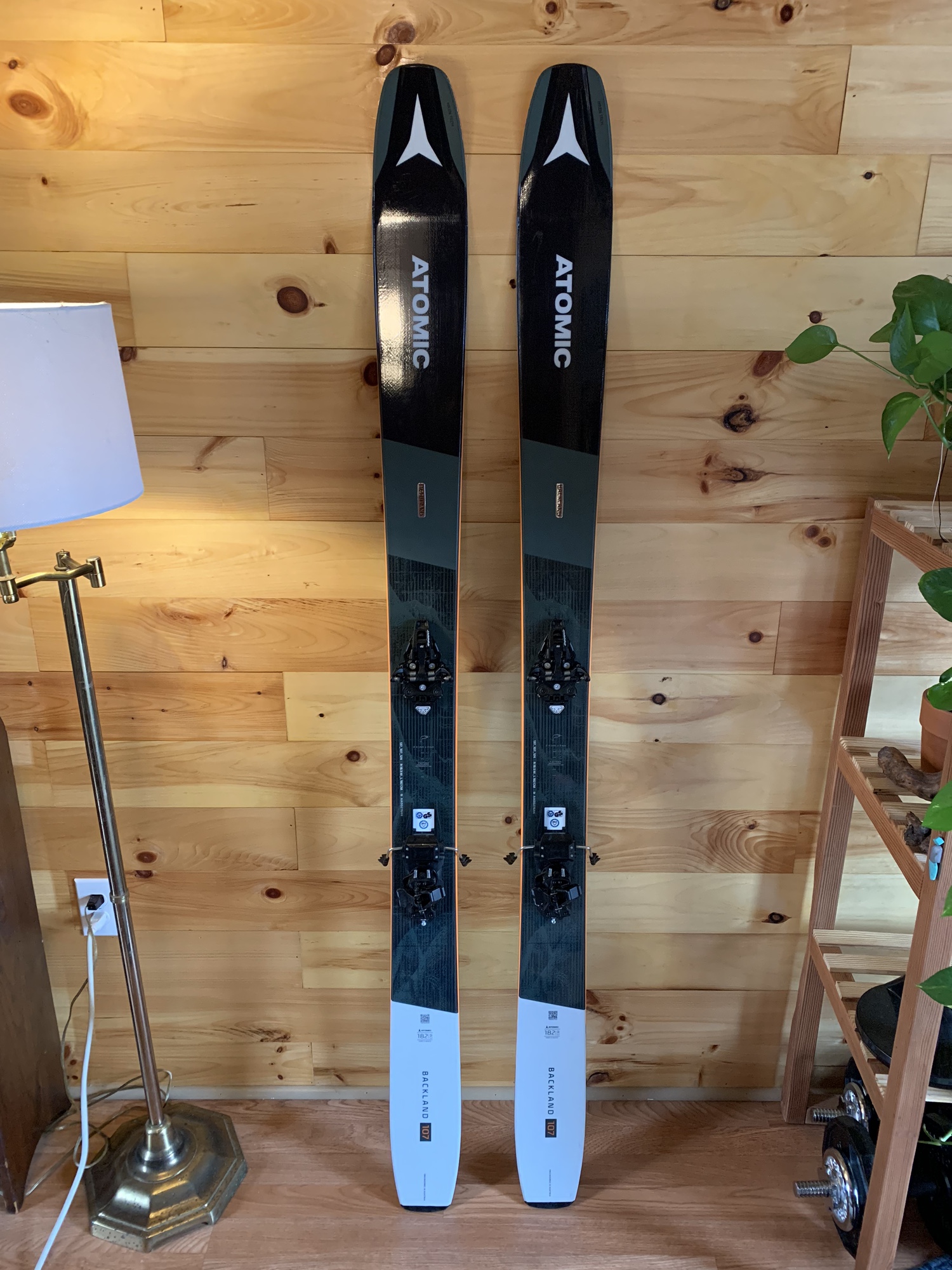 2020 Atomic Backland 107 (182 length) with Dynafit Rotation 12 bindings ...