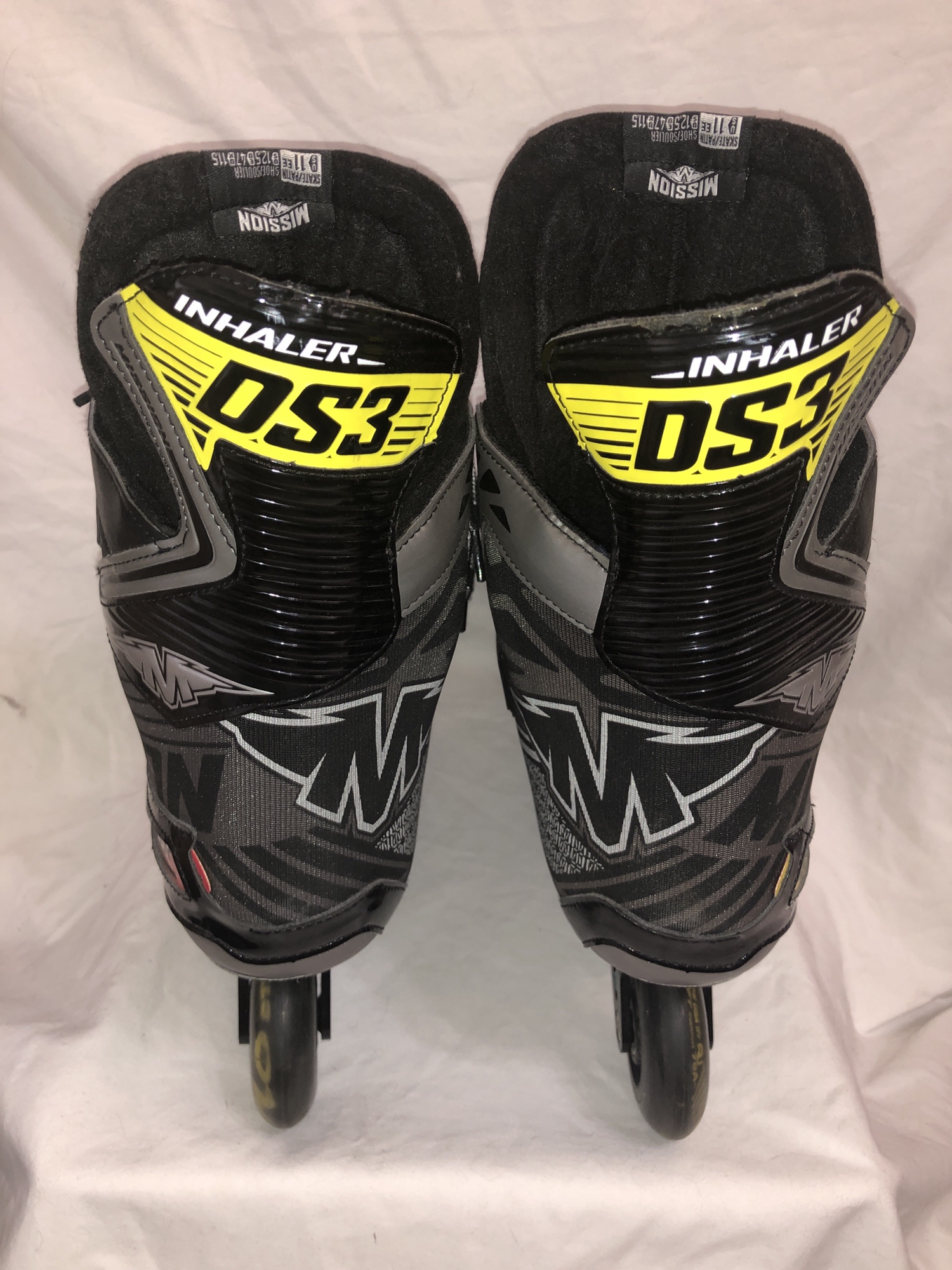 New Mission Size 11EE Inhaler DS3 Inline Skates | SidelineSwap