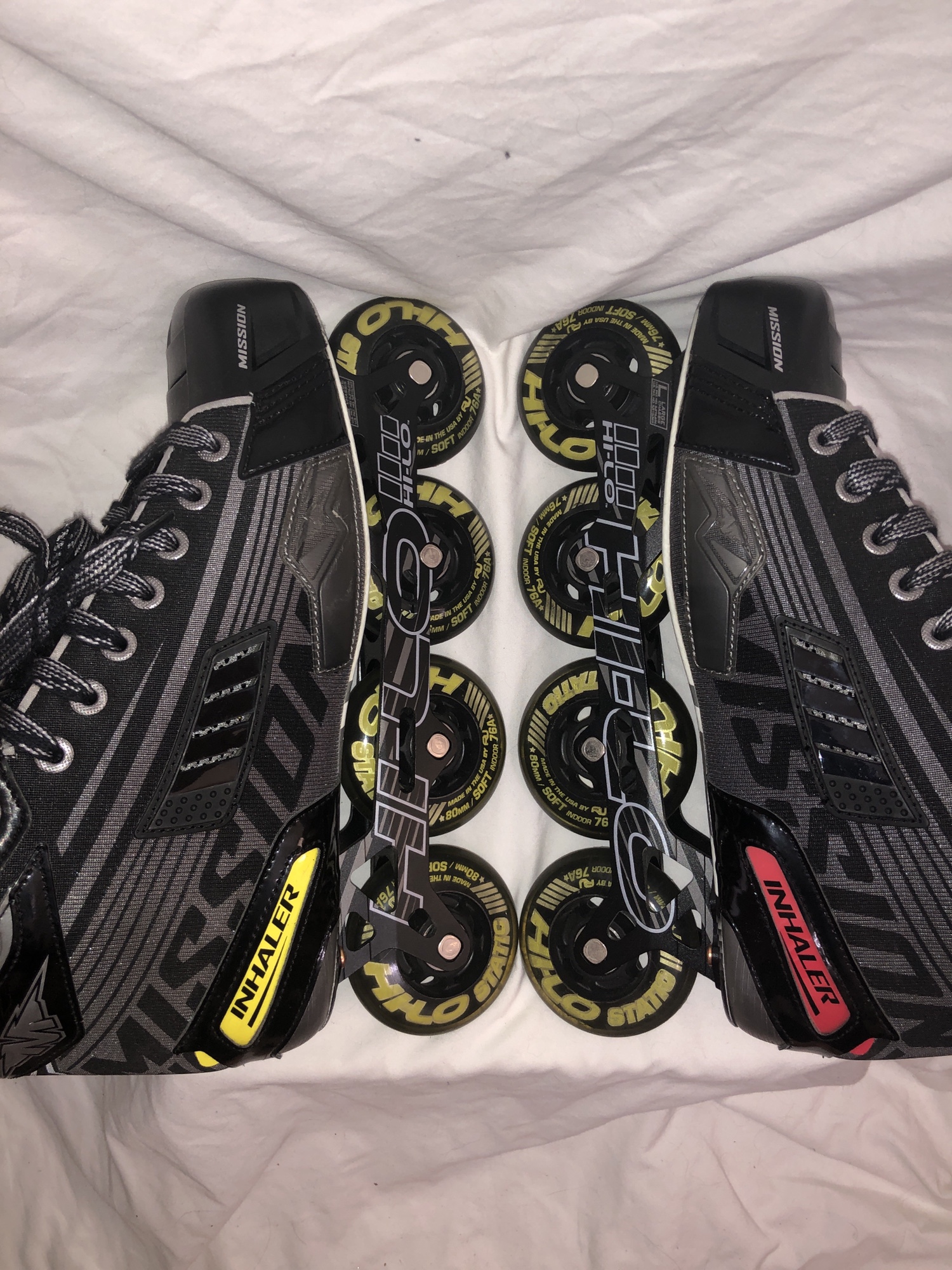 New Mission Size 11EE Inhaler DS3 Inline Skates | SidelineSwap