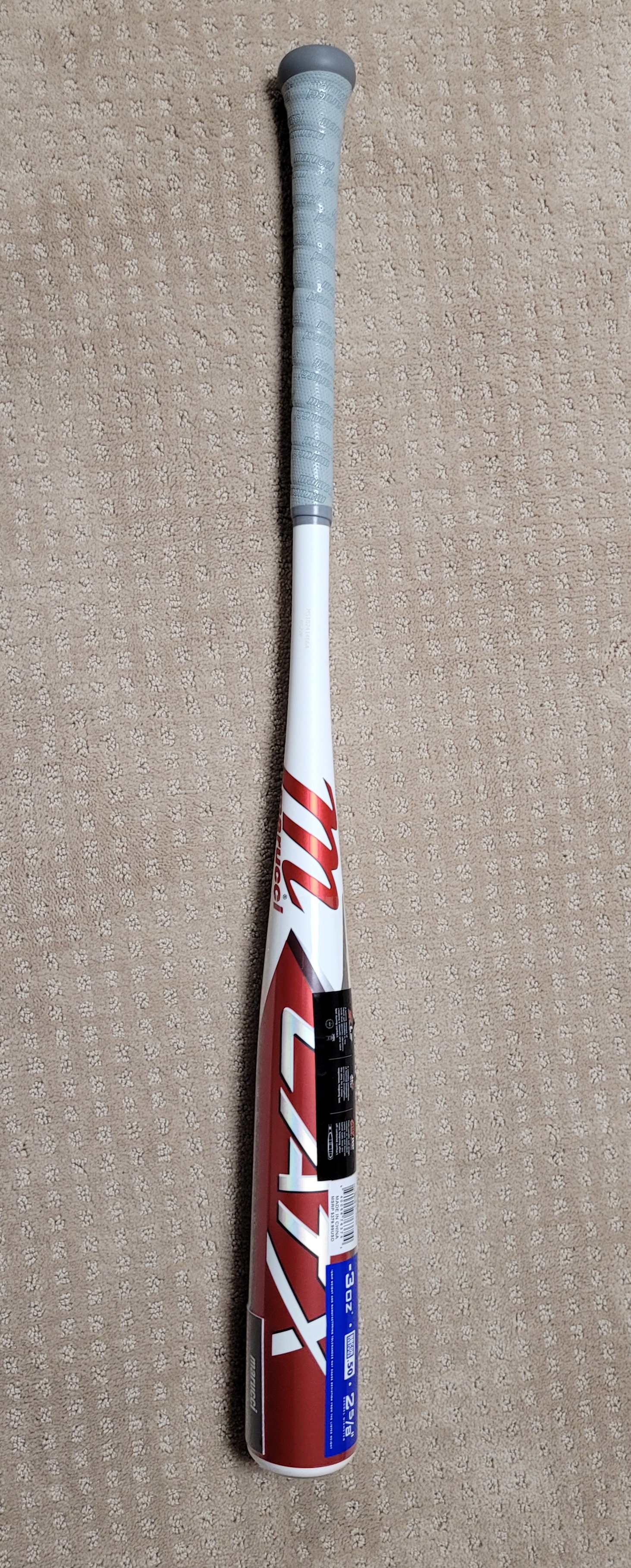 New BBCOR Certified 2022 Marucci Alloy CAT X Bat 30 oz 33" | SidelineSwap