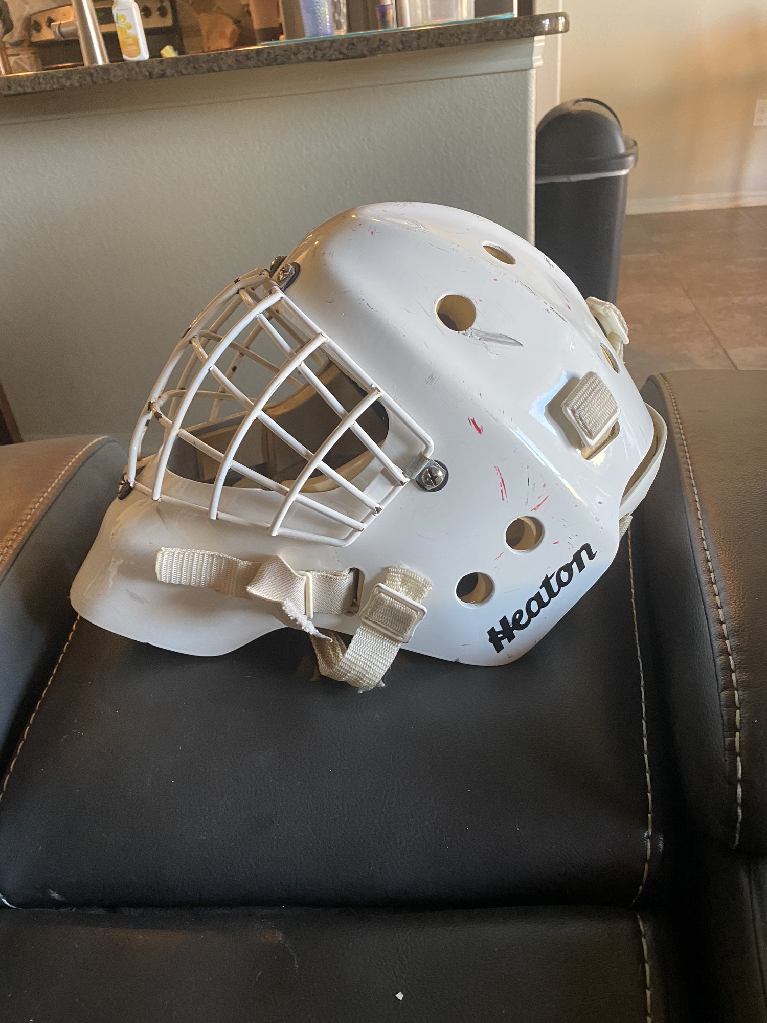 Heaton Goalie Helmet | SidelineSwap