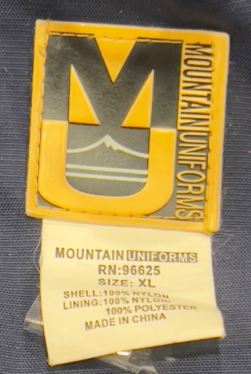 Mountain Uniforms Ops Jacket XL (Like New Condition) | SidelineSwap